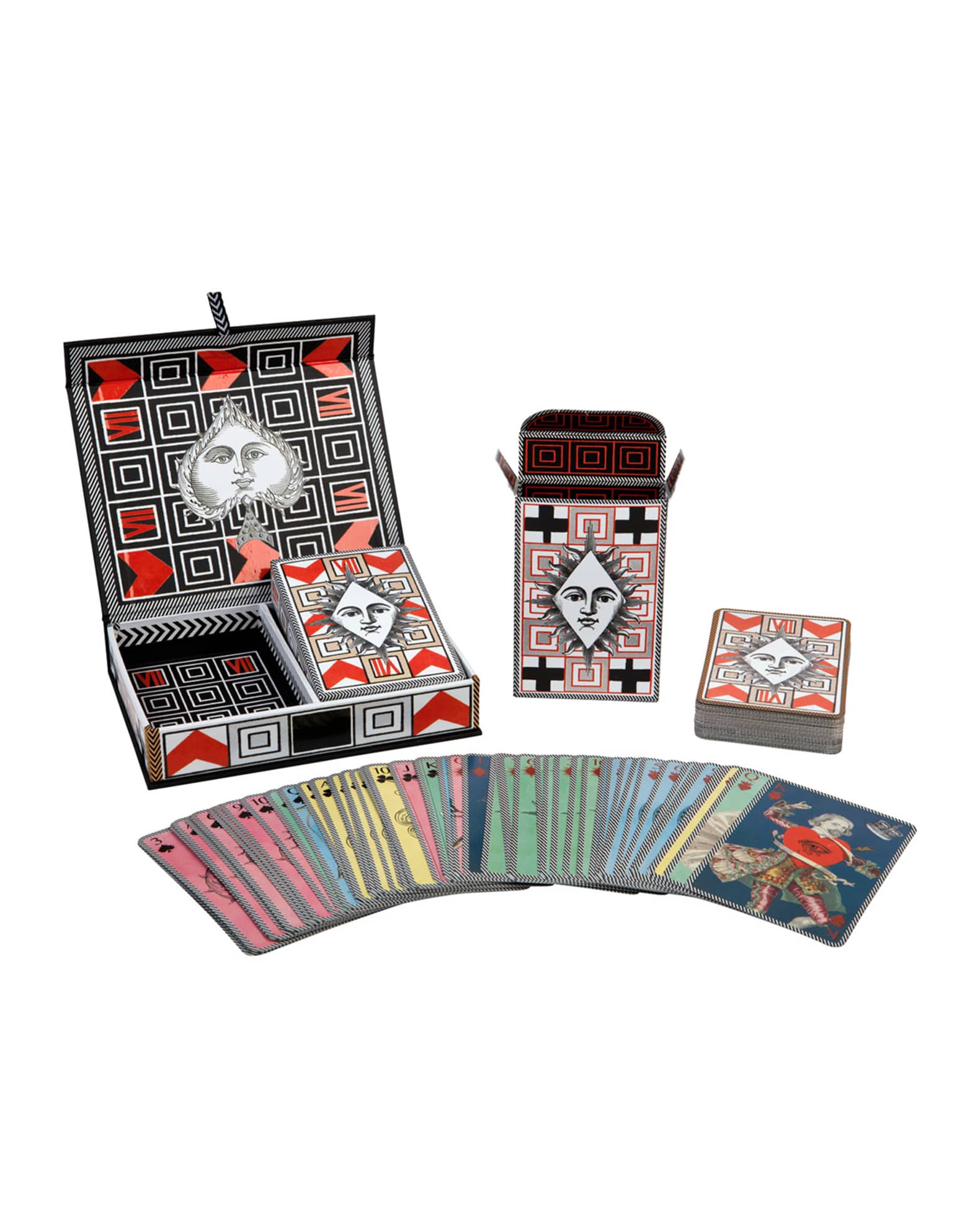 Christian Lacroix Christian LaCroix Poker Face Playing Card Set ...