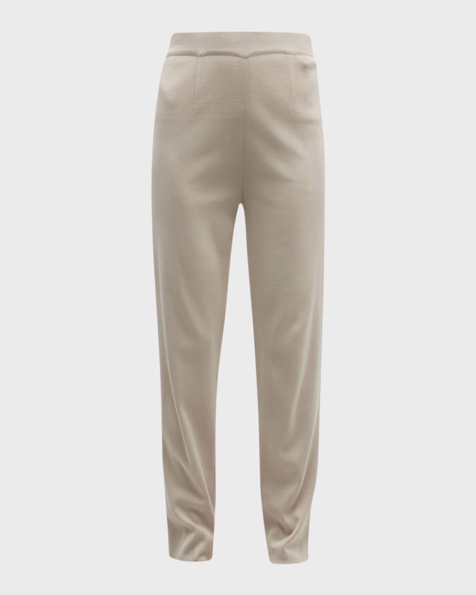 Misook Straight-Leg Knit Pants | Neiman Marcus