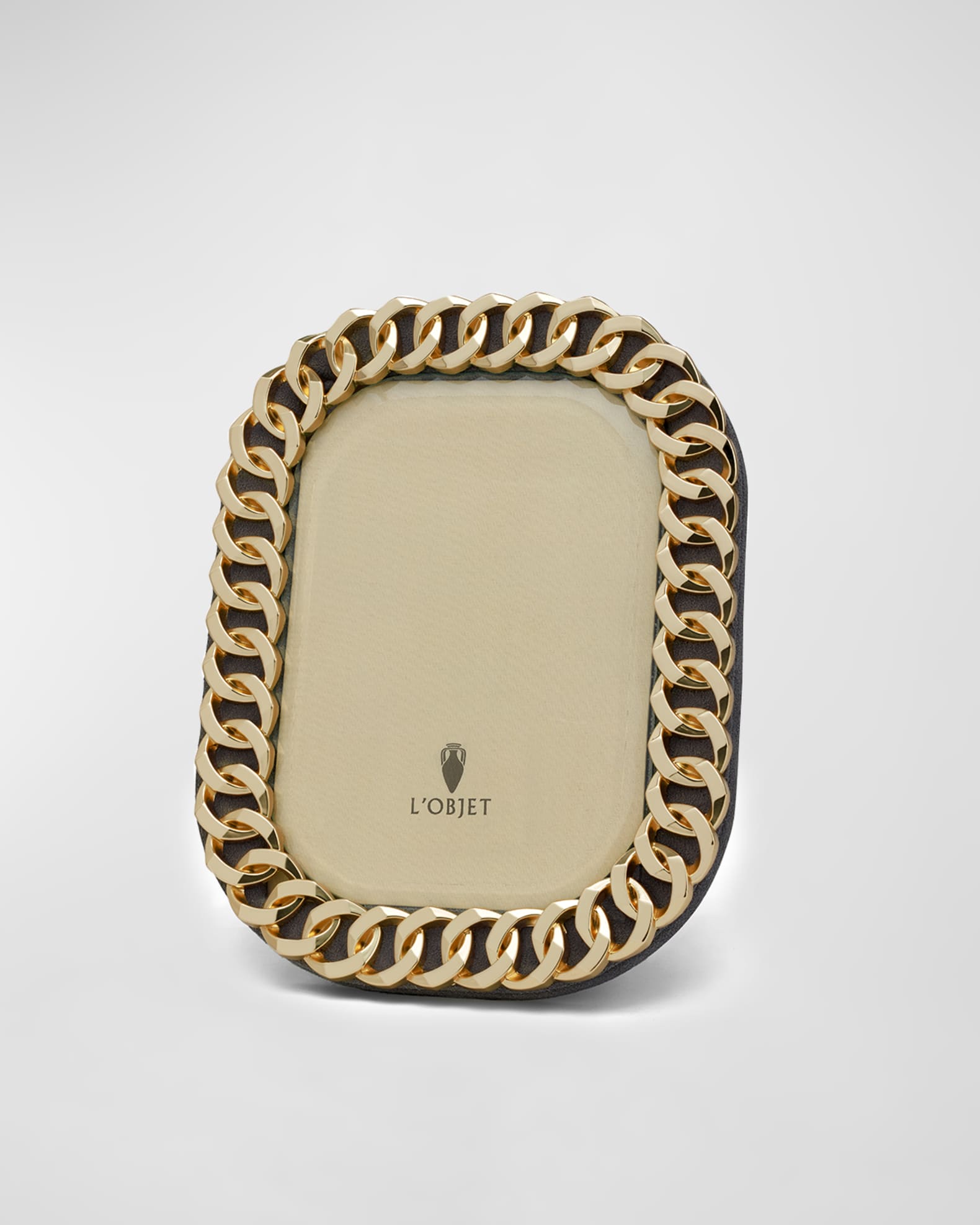 L'Objet Cuban Link Picture Frame, 8" x 10" | Neiman Marcus