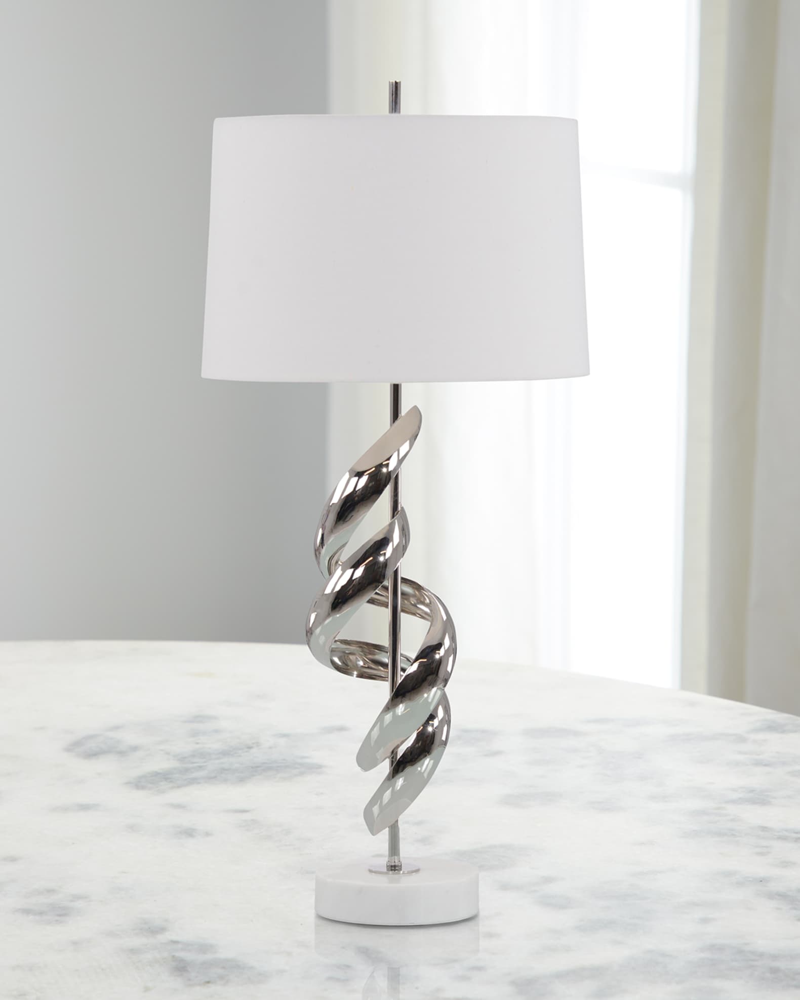 John-Richard Collection Ribbon Table Lamp | Neiman Marcus