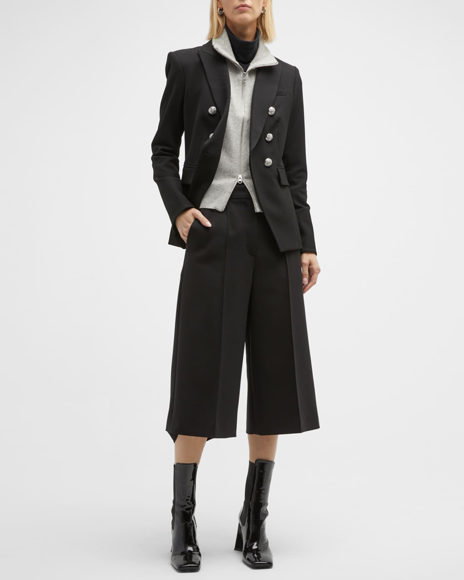 Veronica Beard Uptown Cashmere Dickey | Neiman Marcus