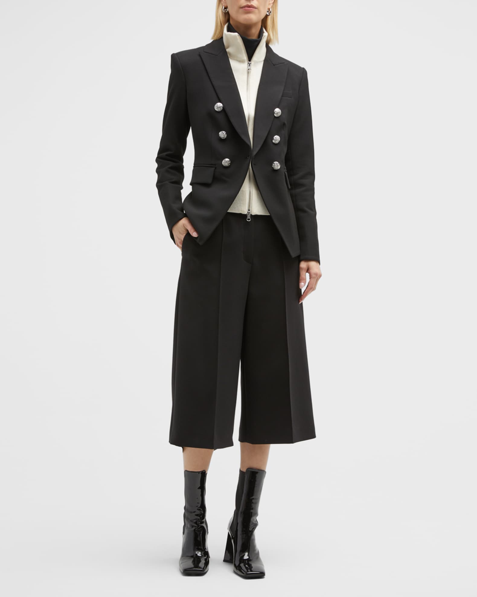 Veronica Beard Uptown Cashmere Dickey | Neiman Marcus