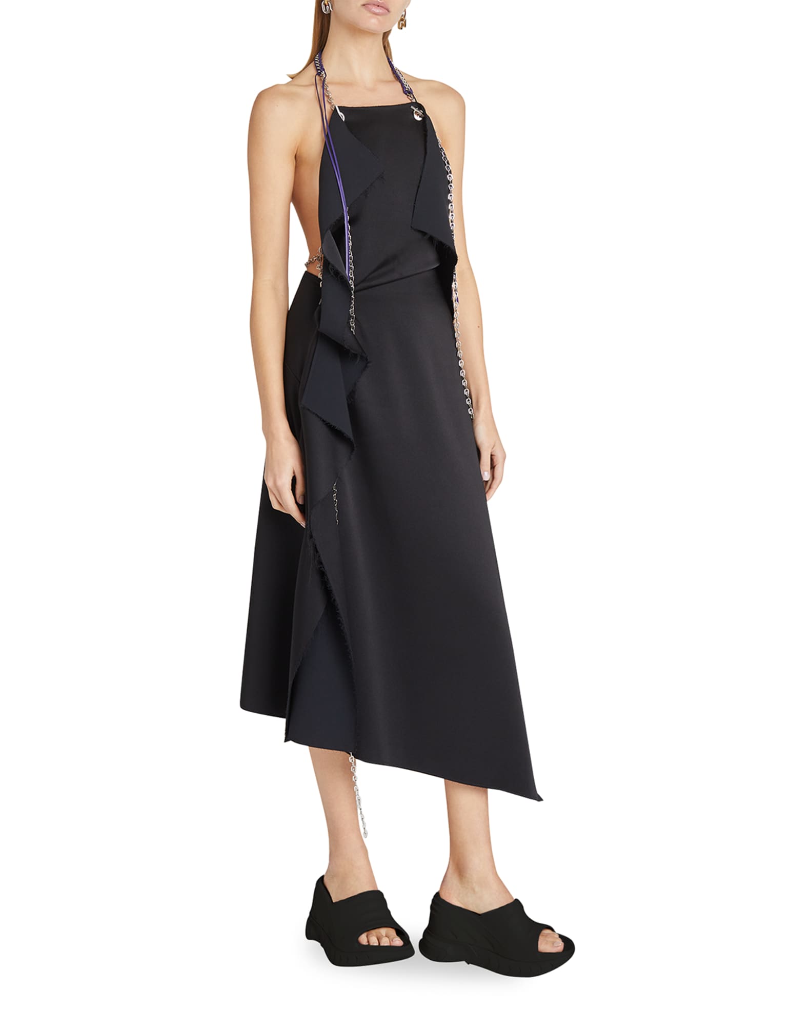 Givenchy Marshmallow Rubber Wedge Slide Sandals | Neiman Marcus