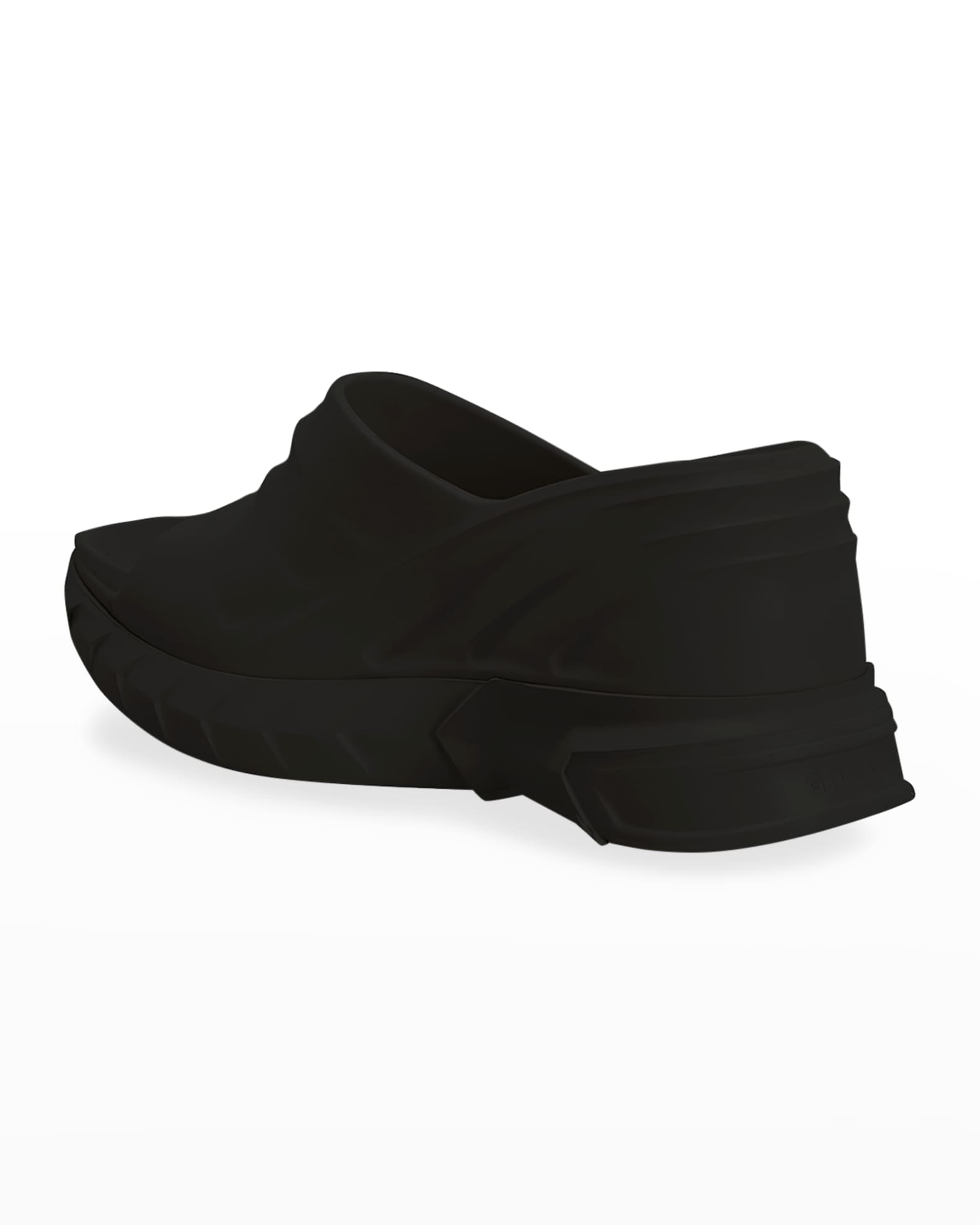 Givenchy Marshmallow Rubber Wedge Slide Sandals | Neiman Marcus