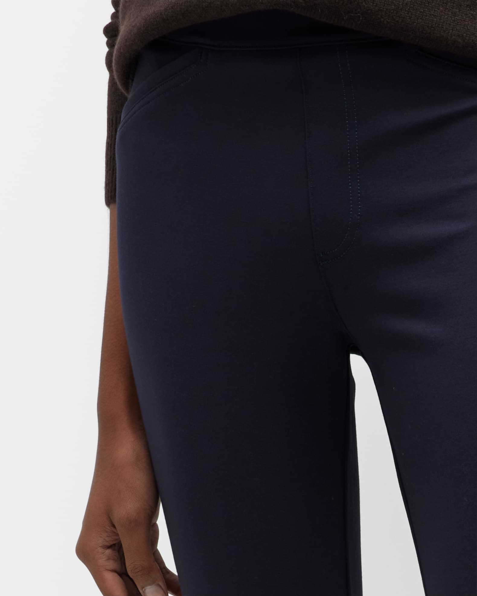 Spanx The Perfect Black Back-Seam Skinny Pants | Neiman Marcus