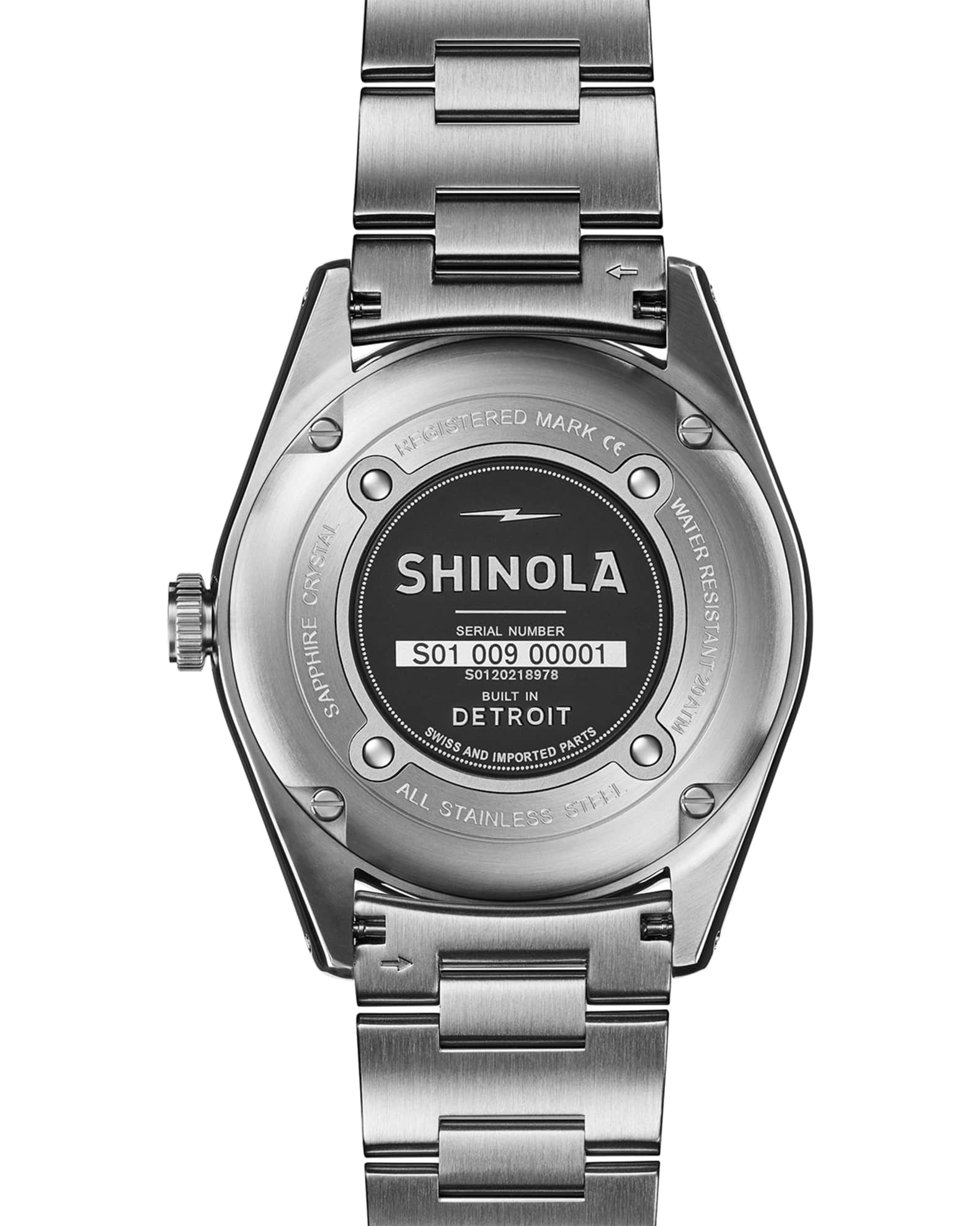 Shinola Men's The Duck 42mm Stainless Steel Watch | Neiman Marcus
