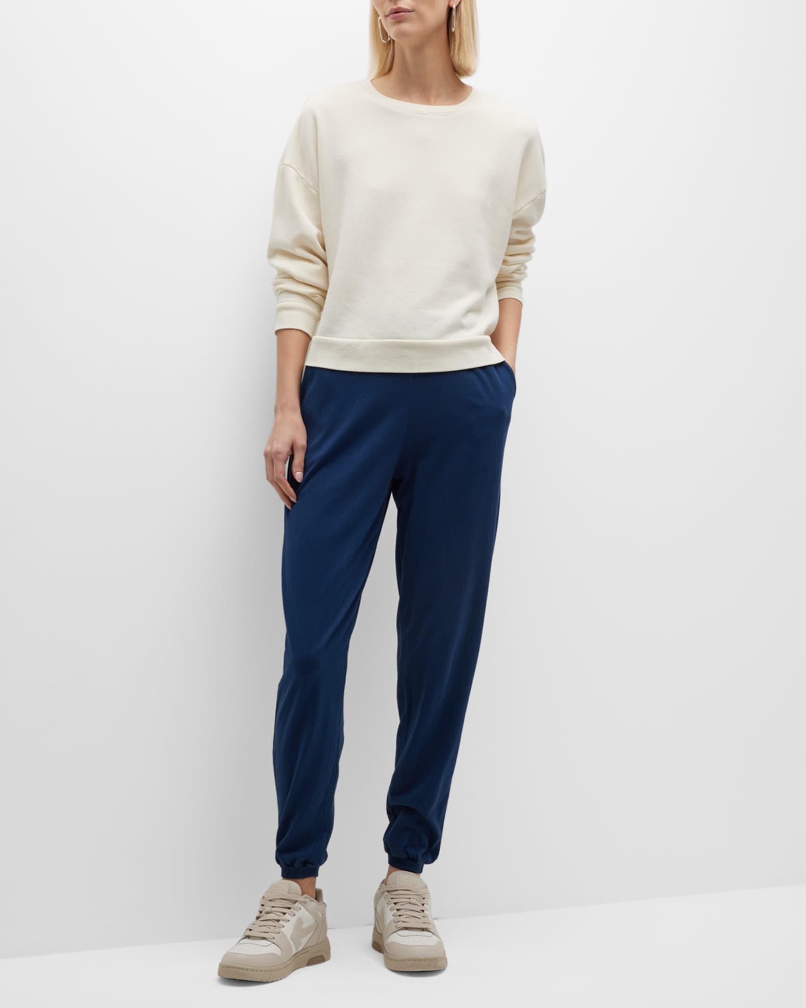 Christina Lehr Besom Sweatpants with Pockets | Neiman Marcus
