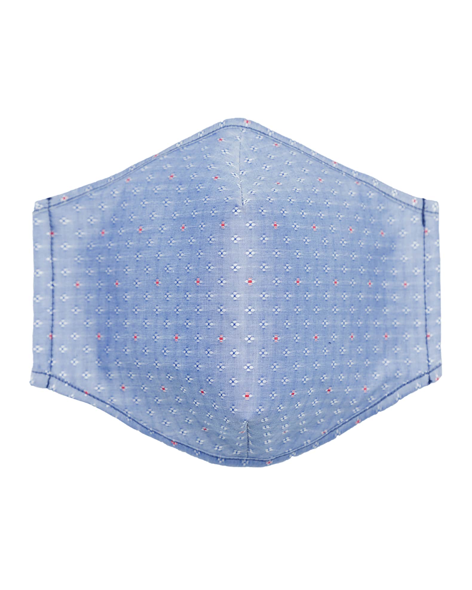 Neiman Marcus Men's 5-Pack Check Cotton Mask Face Covering | Neiman Marcus