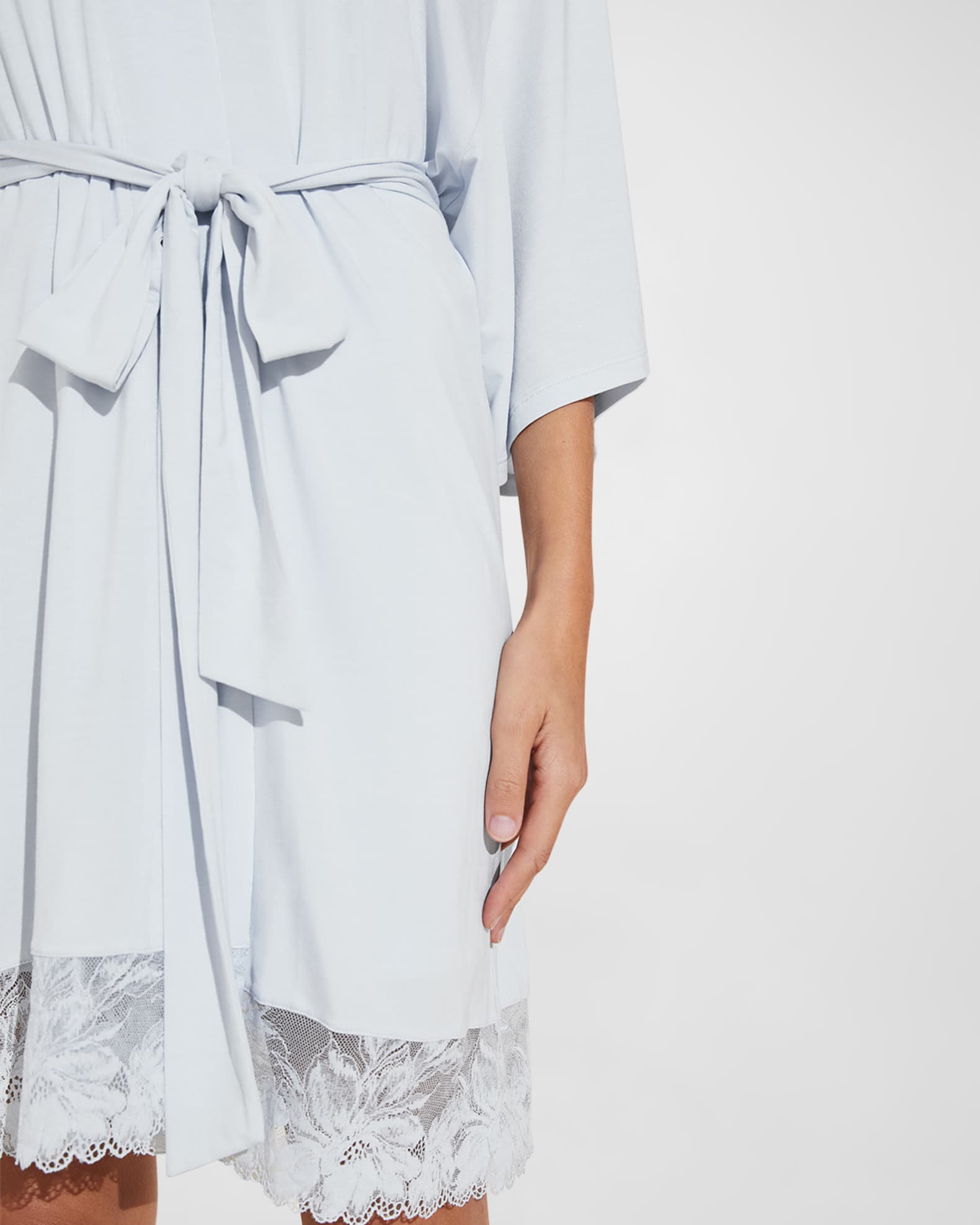 Eberjey Rosalia Elevated Everyday Robe | Neiman Marcus