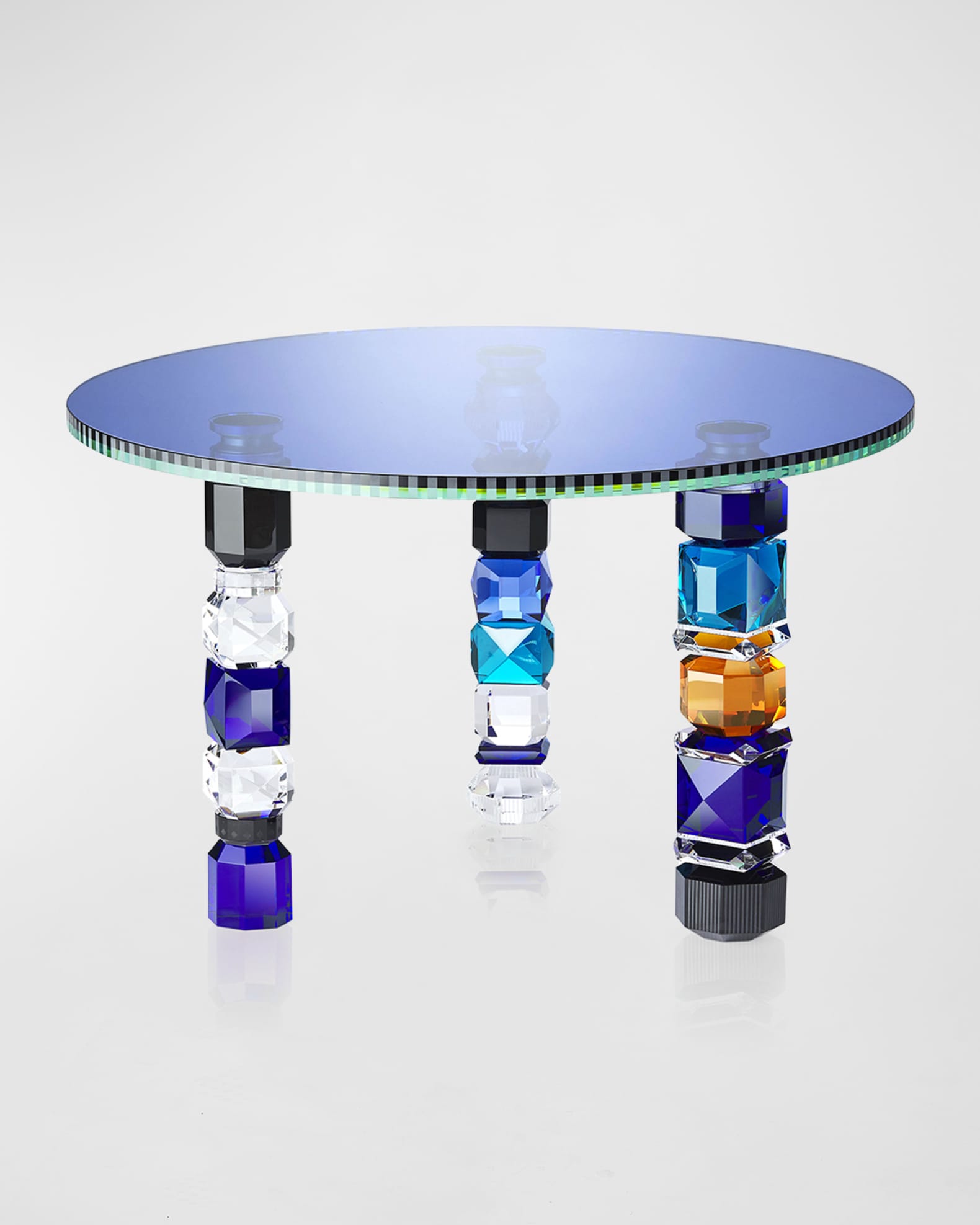 Reflections Copenhagen Detroit Crystal Coffee Table | Neiman Marcus