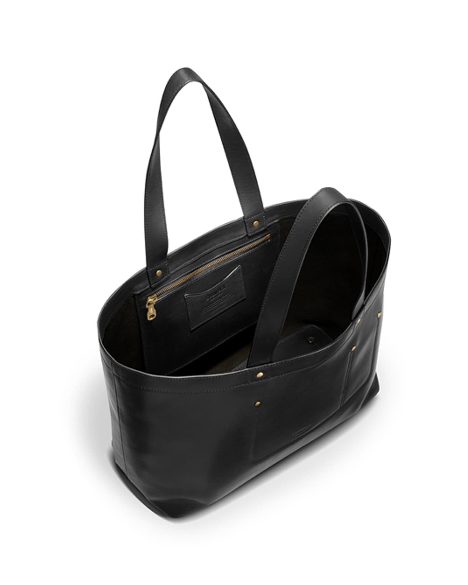 Shinola The Pocket Leather East-West Tote Bag | Neiman Marcus
