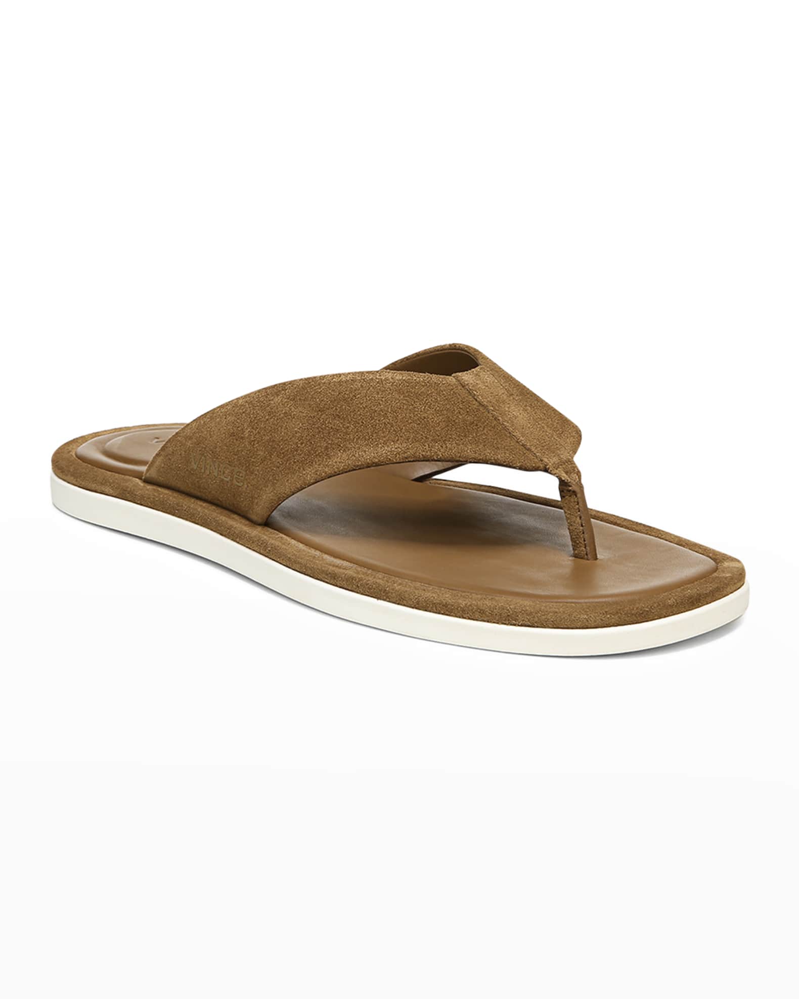 Vince Men's Dean 2 Sport Suede Flip Flops | Neiman Marcus