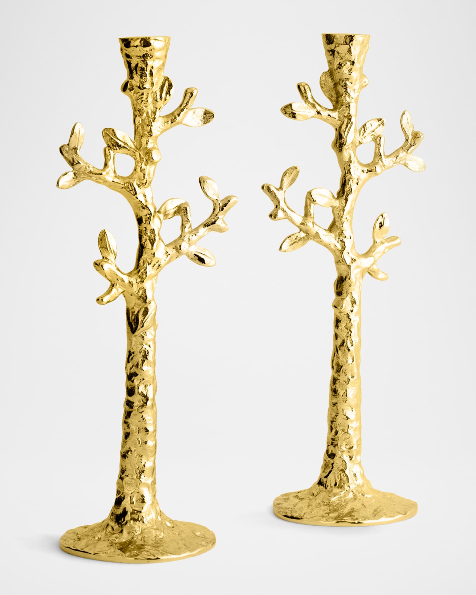 Michael Aram Tree of Life Candle Holders, Set of 2 | Neiman Marcus