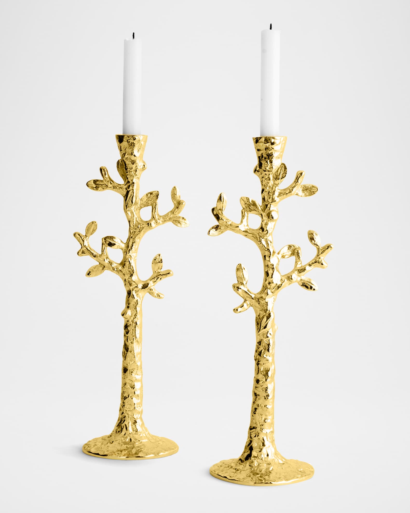 Michael Aram Tree of Life Candle Holders, Set of 2 | Neiman Marcus