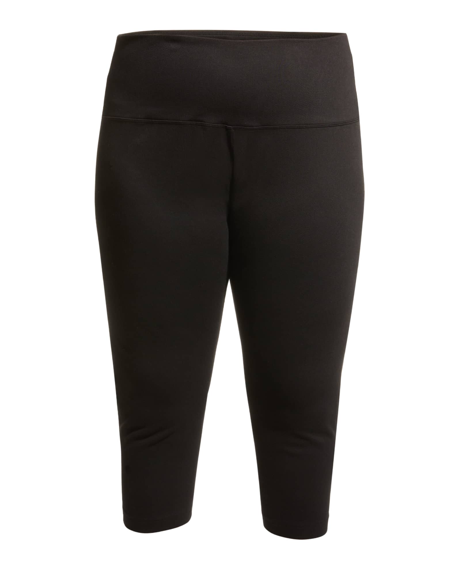 Lysse Plus Size Stretch Denim Capri Pants | Neiman Marcus