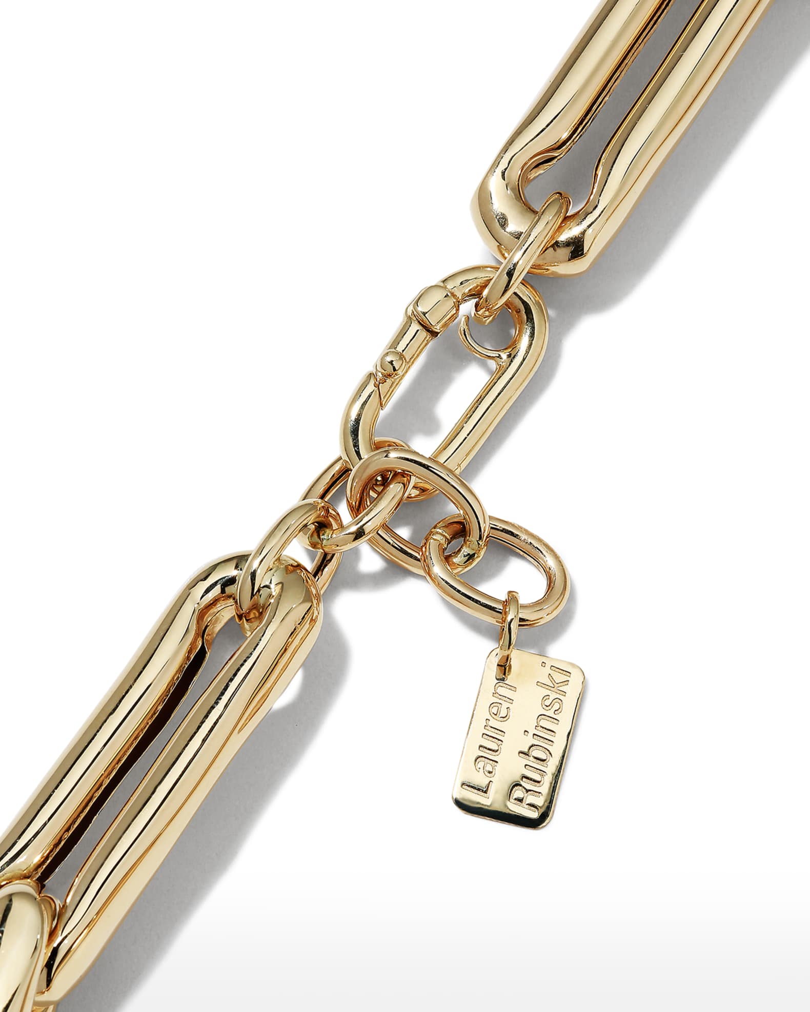 Lauren Rubinski 14k Extra-Large Chain Necklace | Neiman Marcus