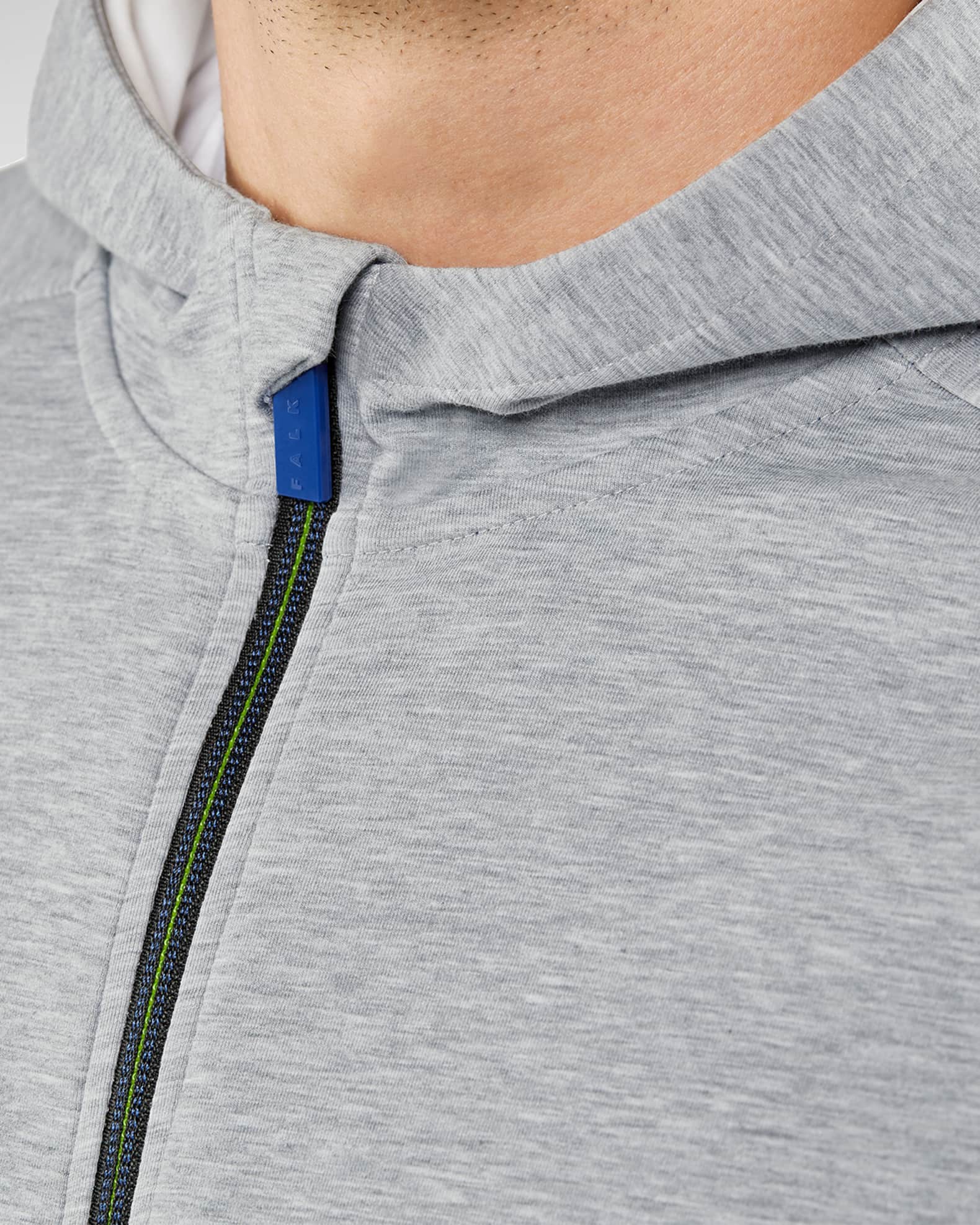 Falke Men's Coach Hooded Cotton-Blend Jacket | Neiman Marcus