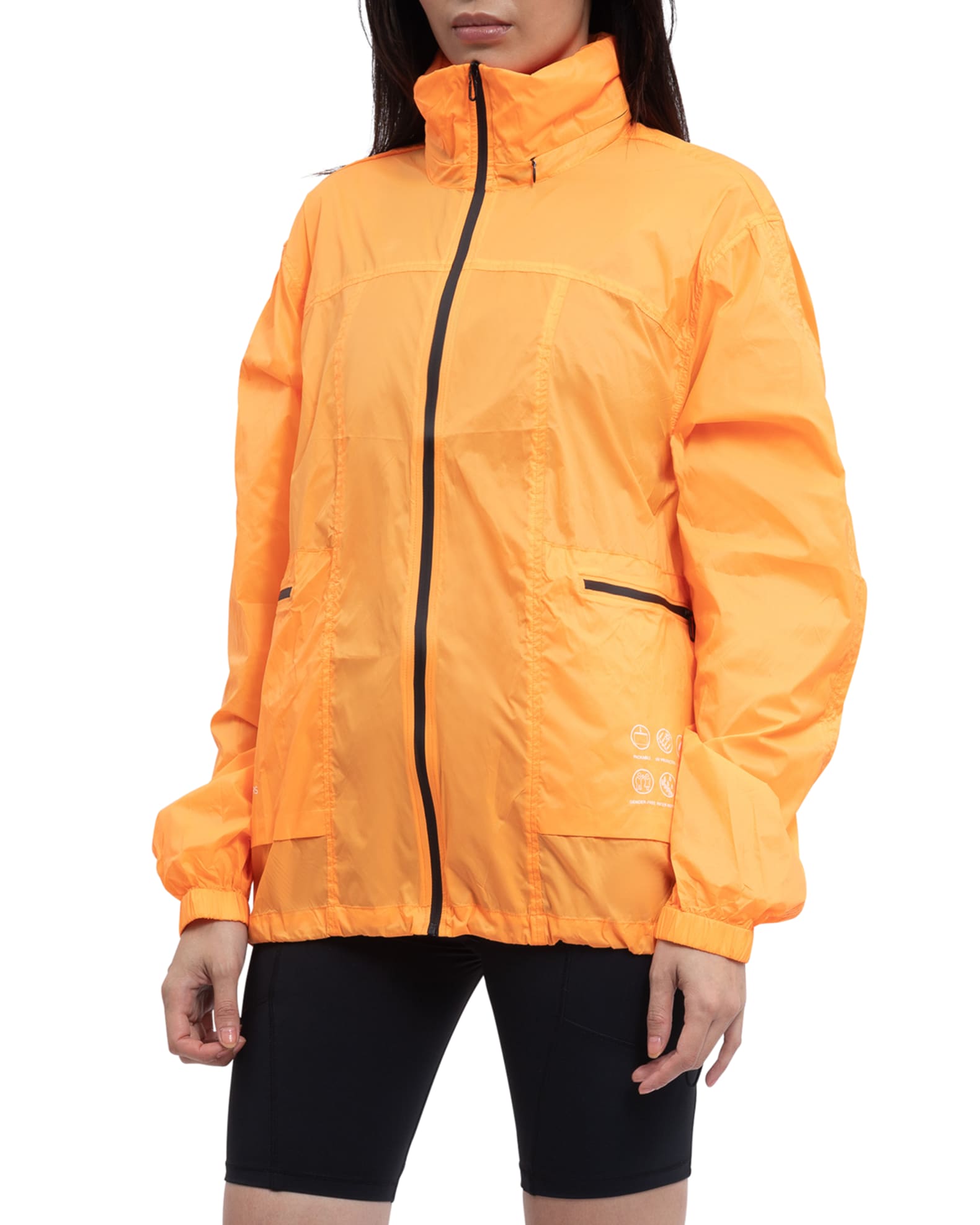 VOICE OF INSIDERS Lightweight Wind-Resistant Jacket w/ Pouch | Neiman ...