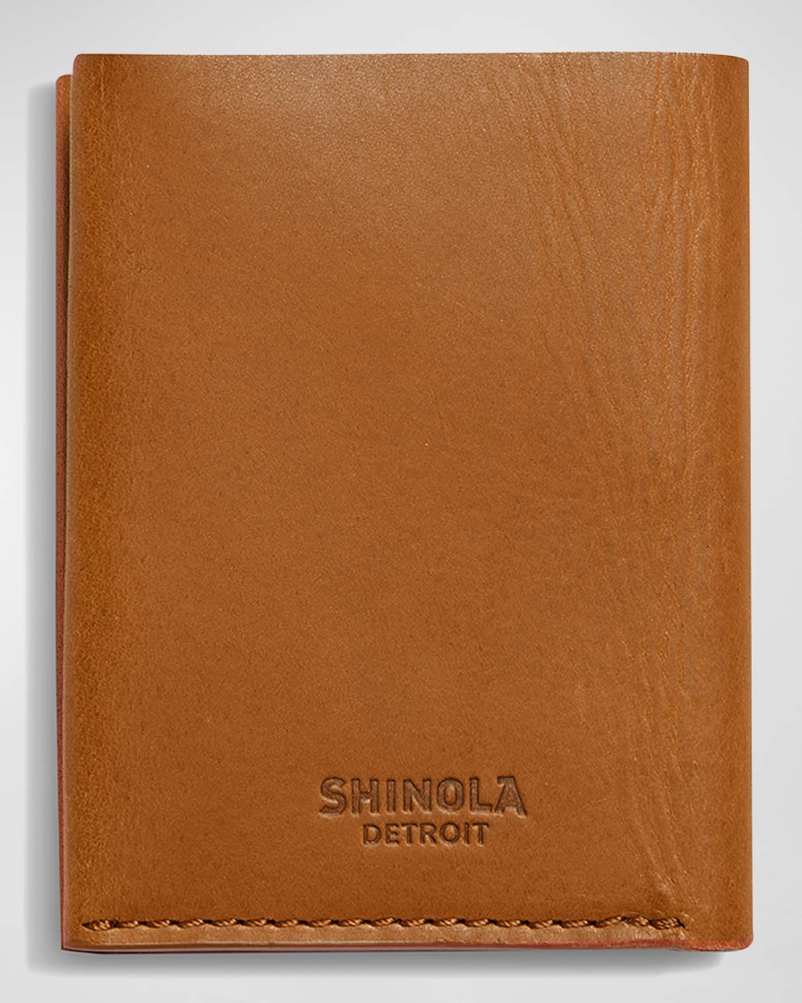 Shinola Men's Vachetta Leather Utility Card Wallet | Neiman Marcus