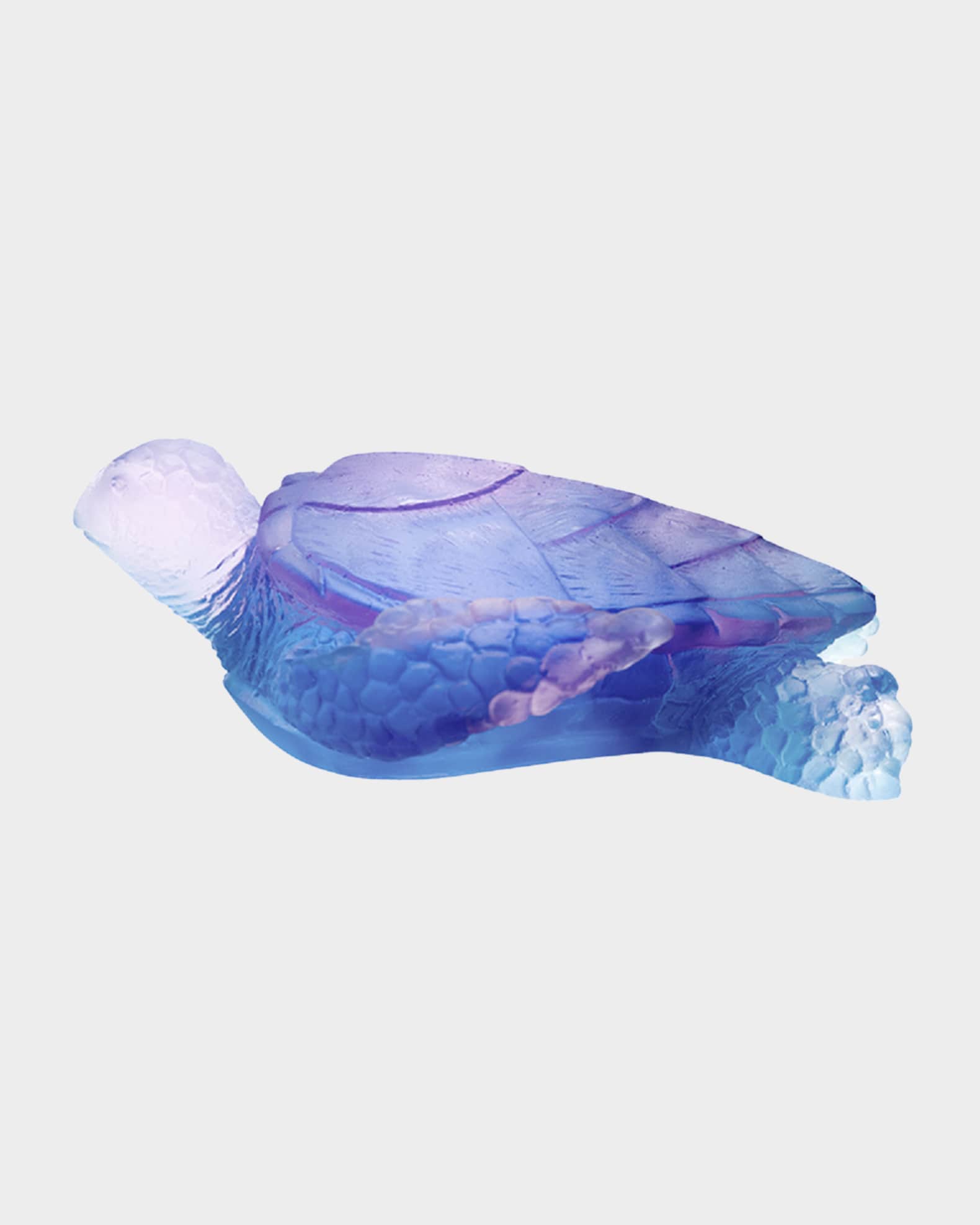 Daum Coral Sea Medium Sea Turtle, Blue/Pink | Neiman Marcus
