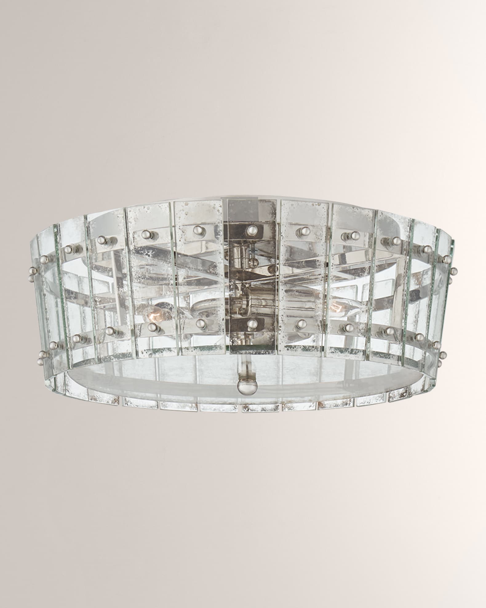 Visual Comfort Signature Cadence Medium Single-Tier Flush Mount ...