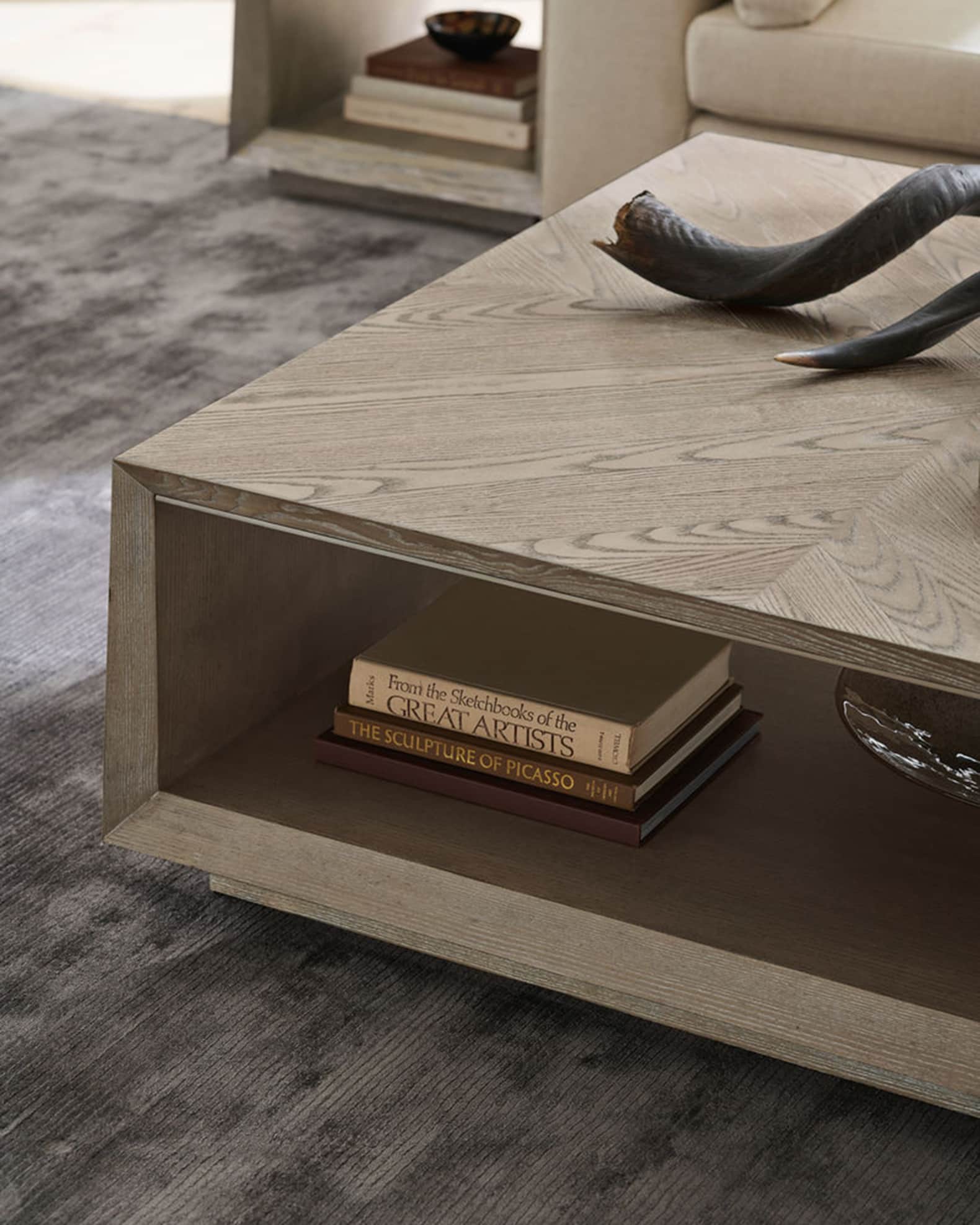 Caracole Box Car Cocktail Table | Neiman Marcus