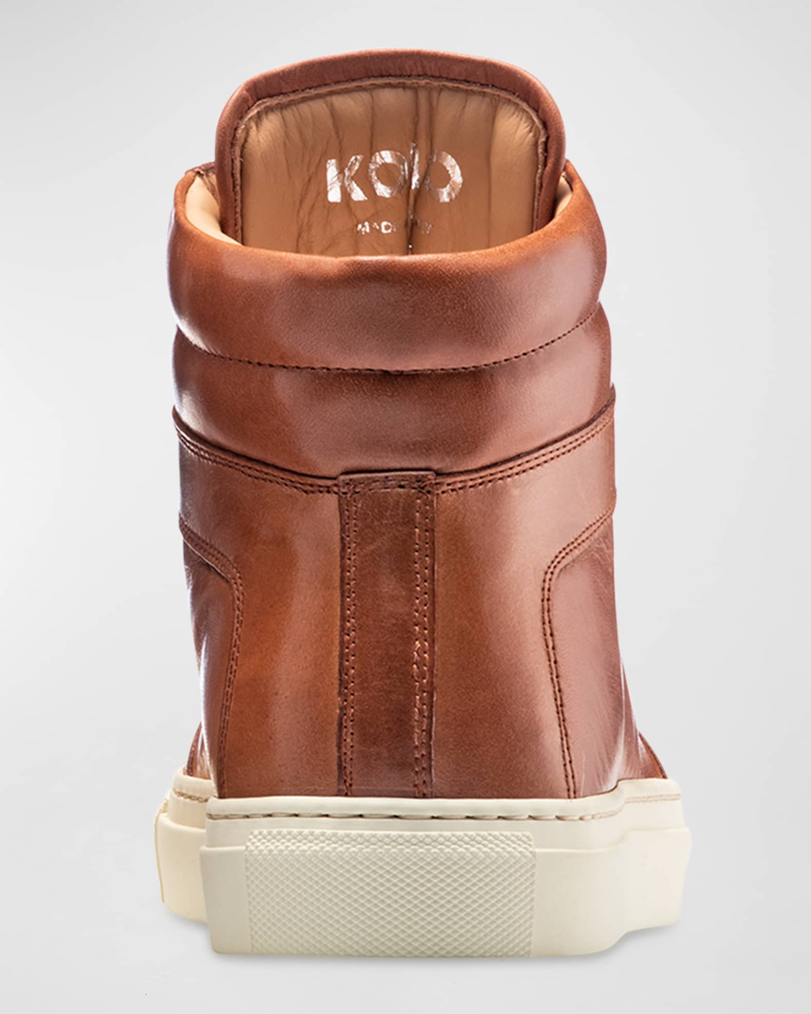 Koio Primo Leather High-Top Sneakers | Neiman Marcus