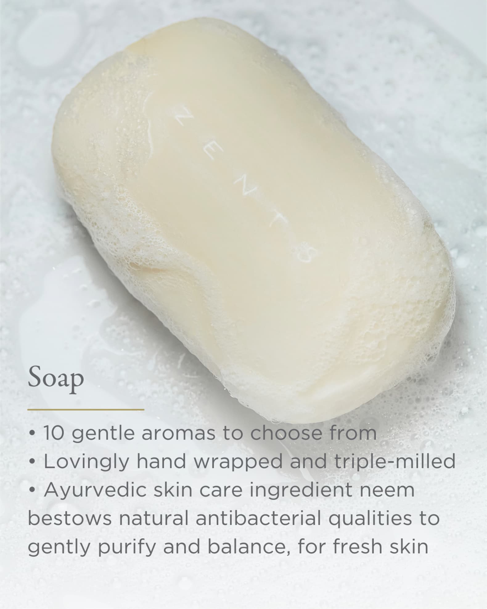 ZENTS 5.7 oz. Mandarin Luxe Soap | Neiman Marcus