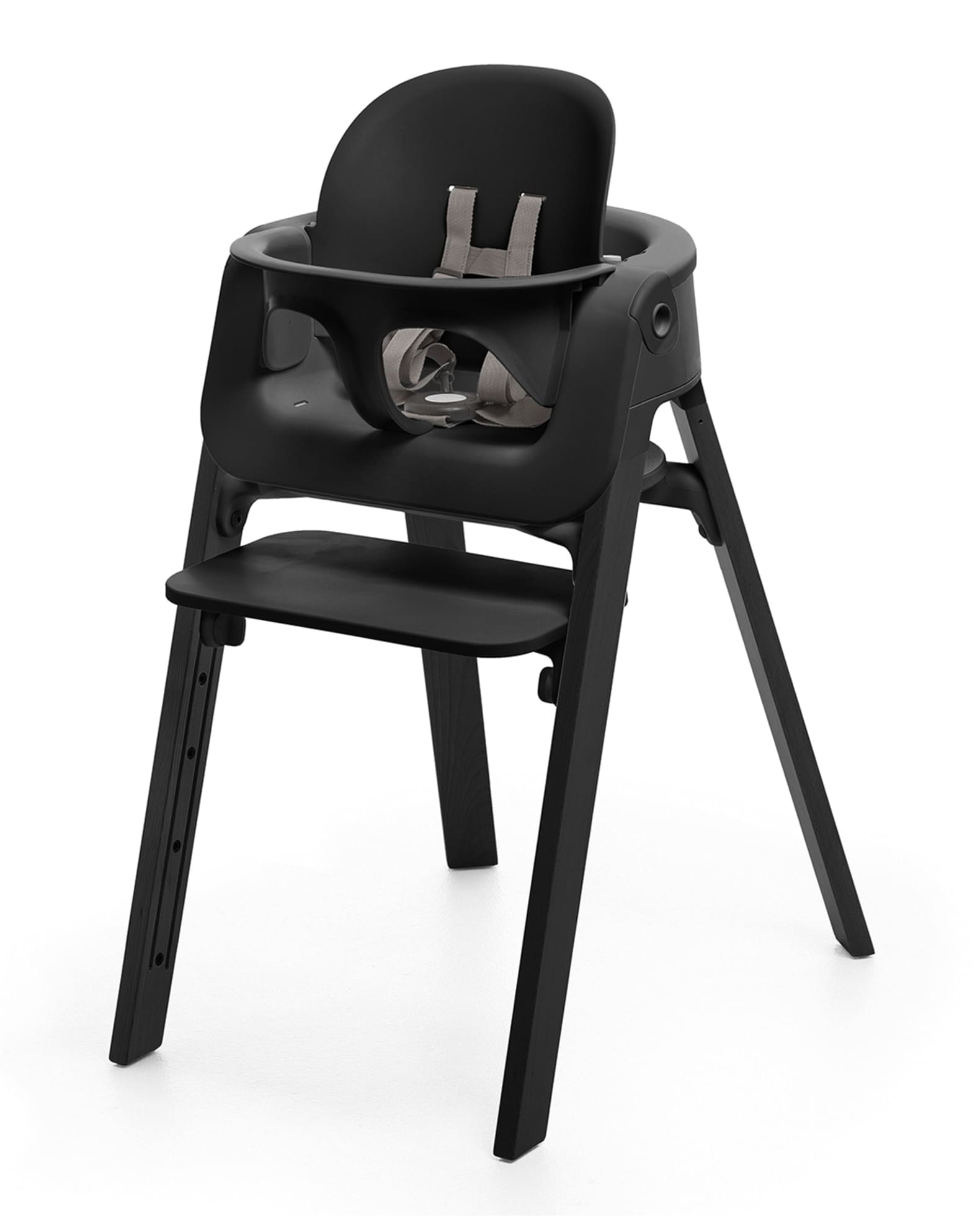 Stokke Steps High Chair, Black/Black | Neiman Marcus