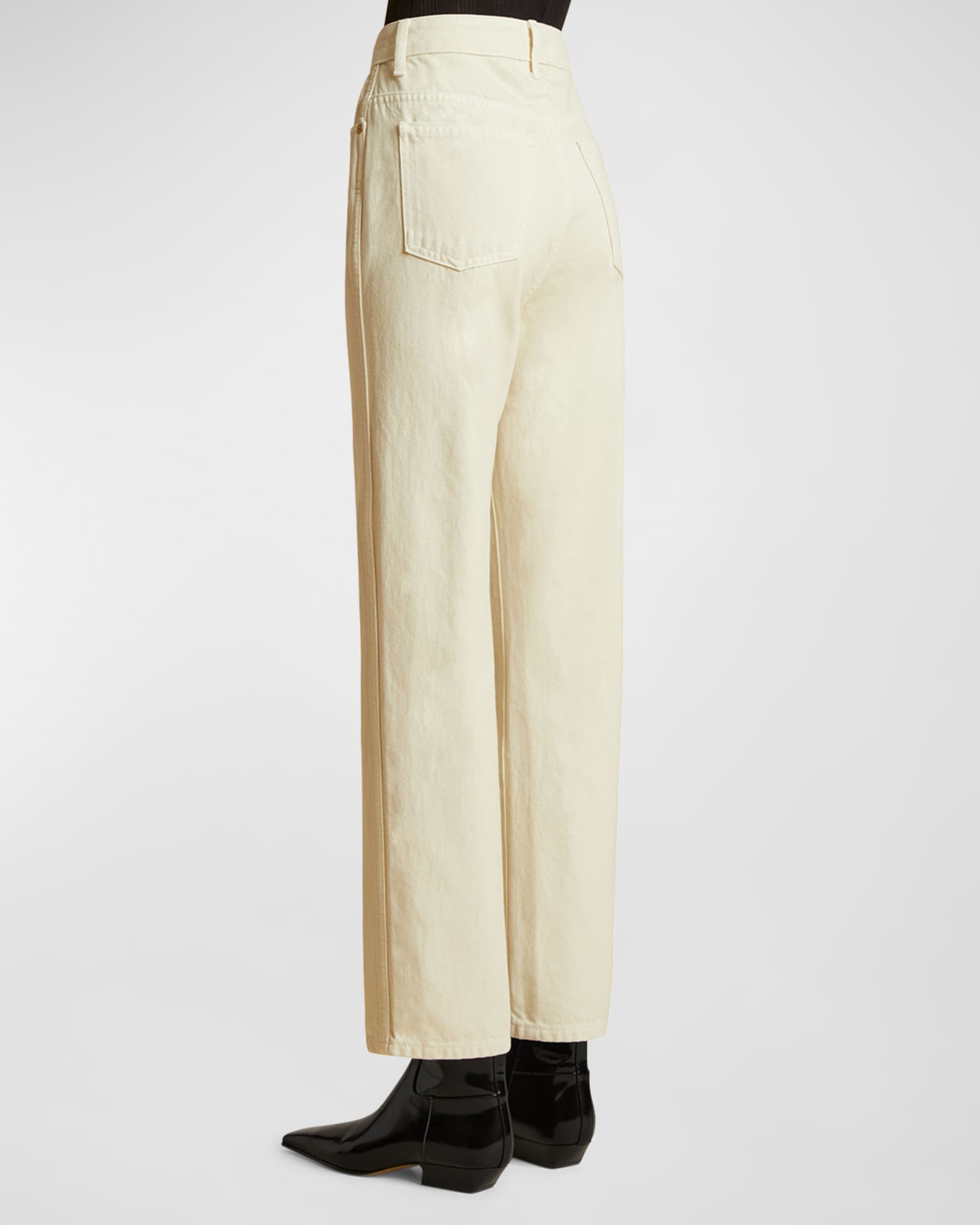Khaite Abigail Straight-Leg Jeans | Neiman Marcus
