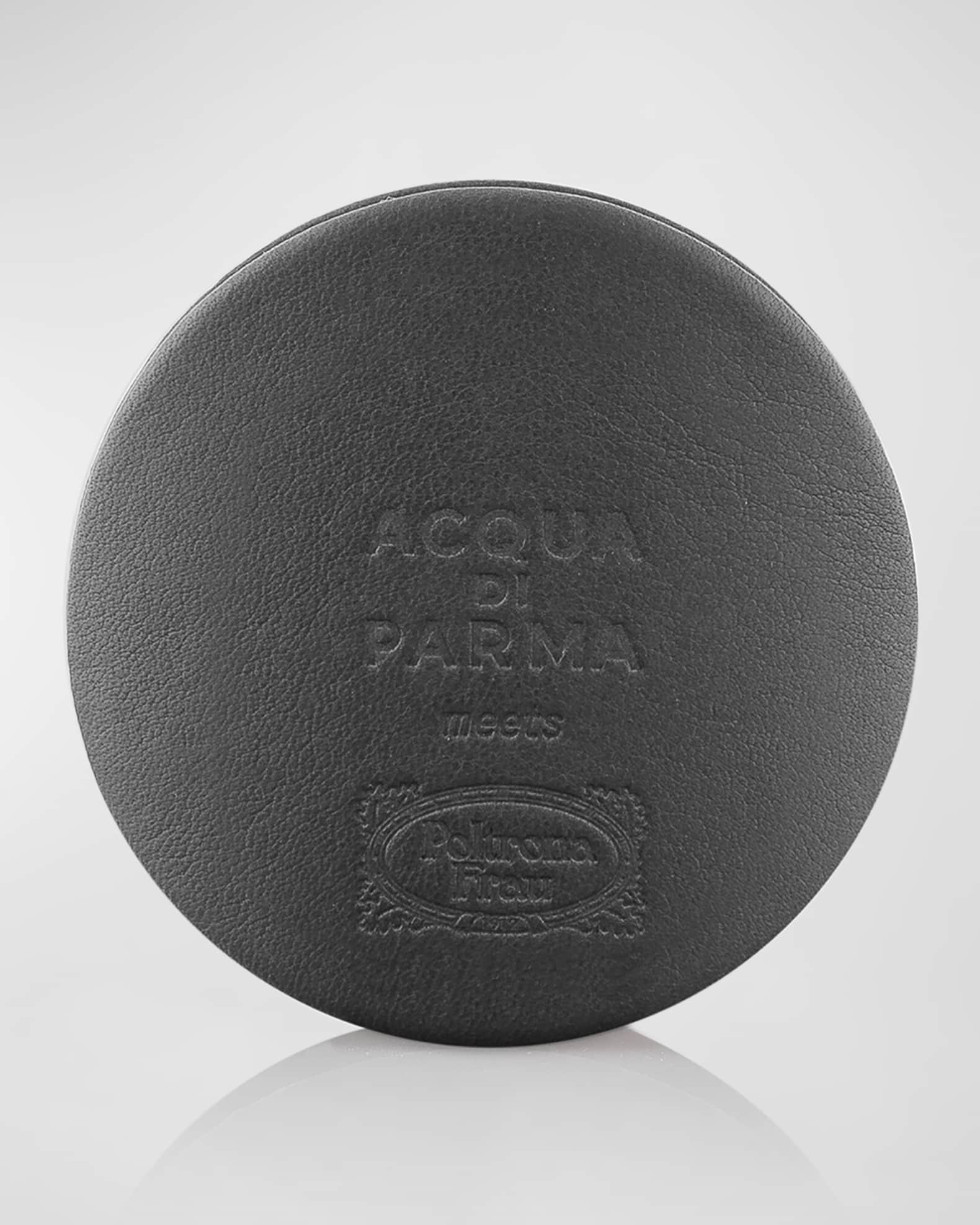Acqua di Parma Dark Grey Leather Car Diffuser Case | Neiman Marcus