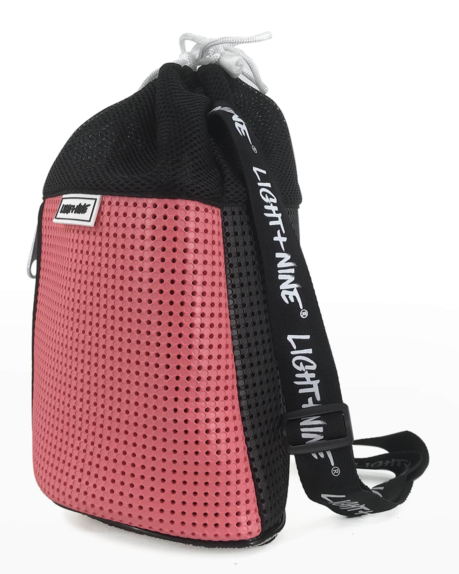 Light+Nine Kid's Sophy Neon Drawstring Bag | Neiman Marcus