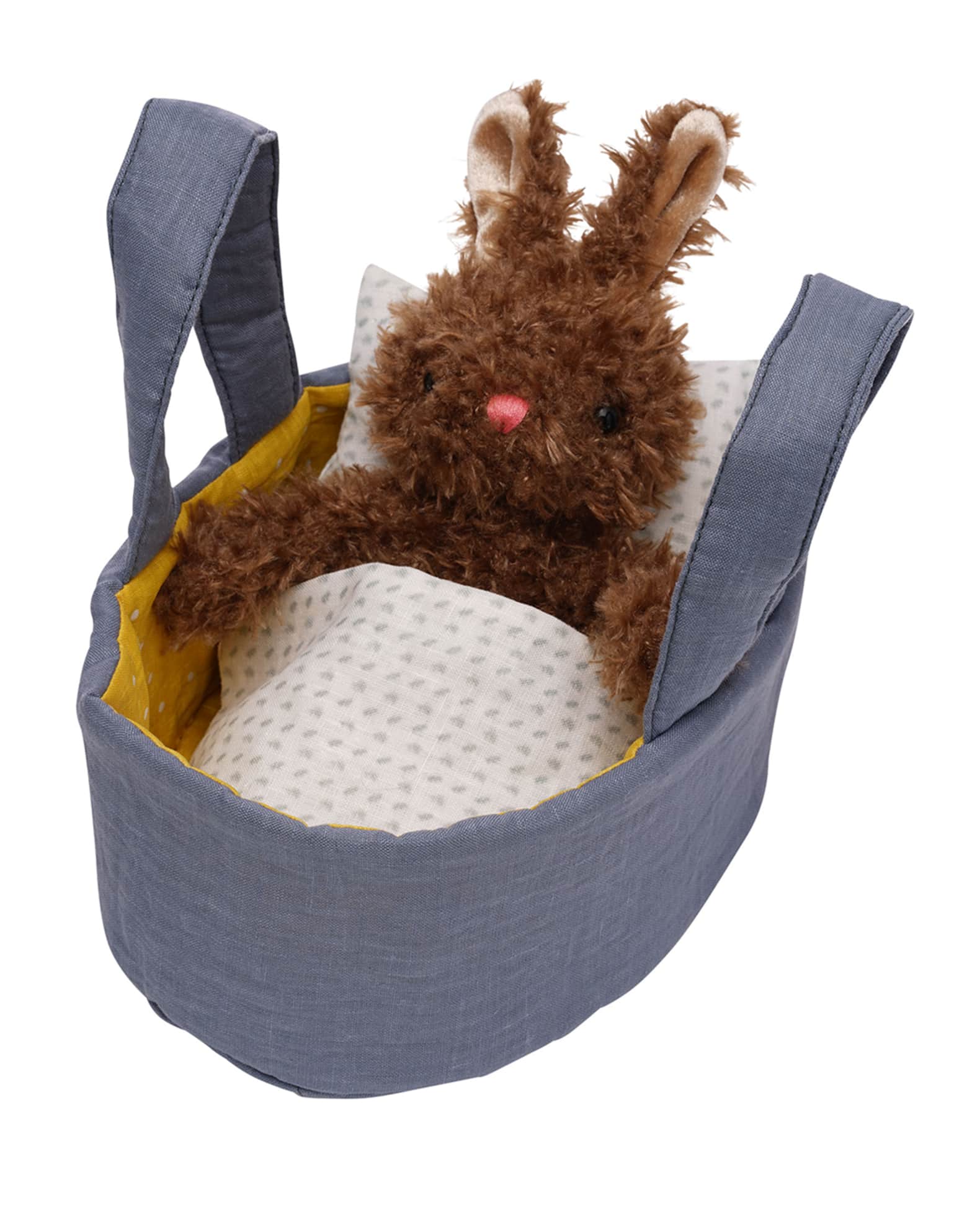 Manhattan Toy Moppettes Beau Bunny Stuffed Animal 4-Piece Nurturing ...