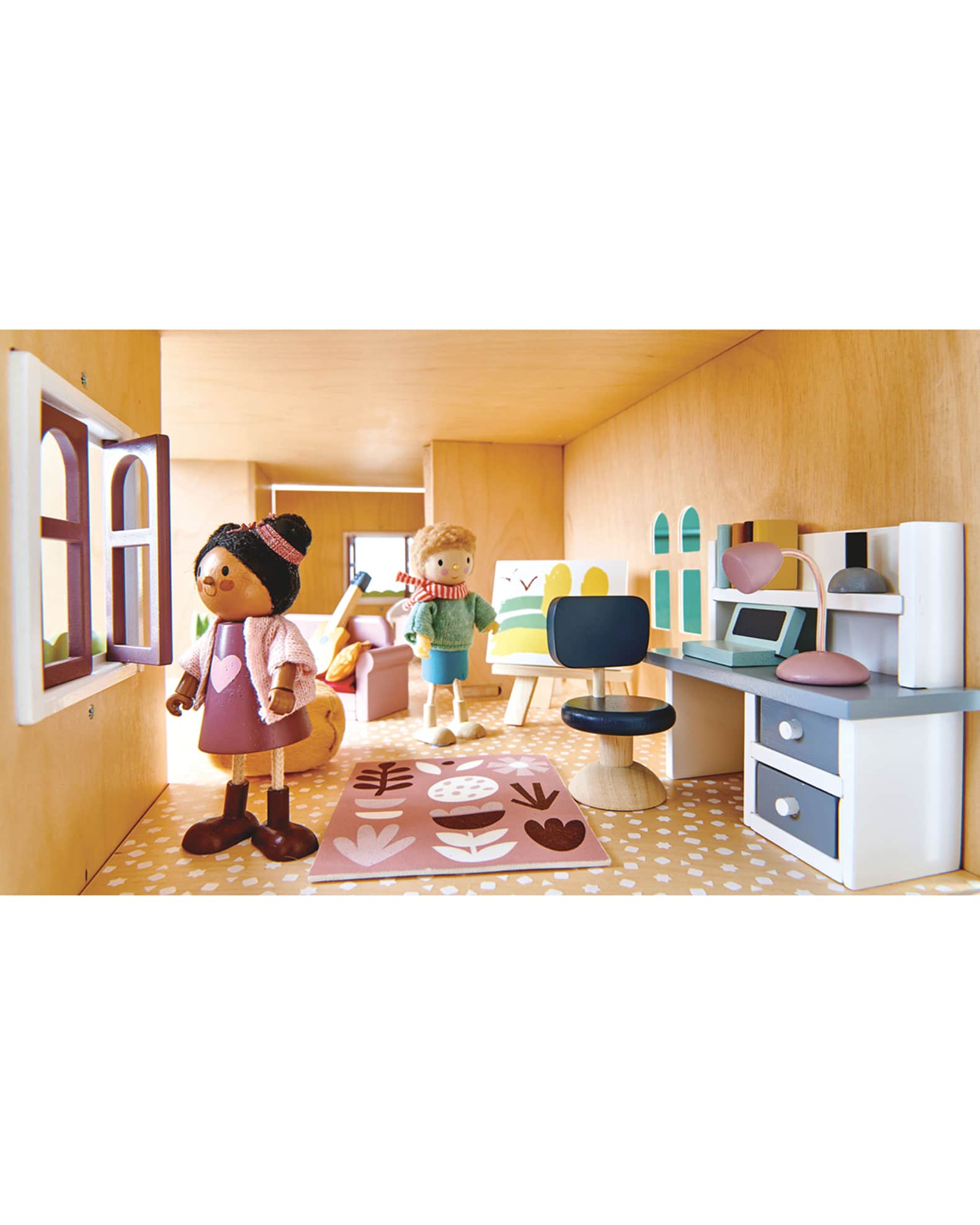 Tender Leaf Toys Kid's Study Room Doll House Furniture | Neiman Marcus