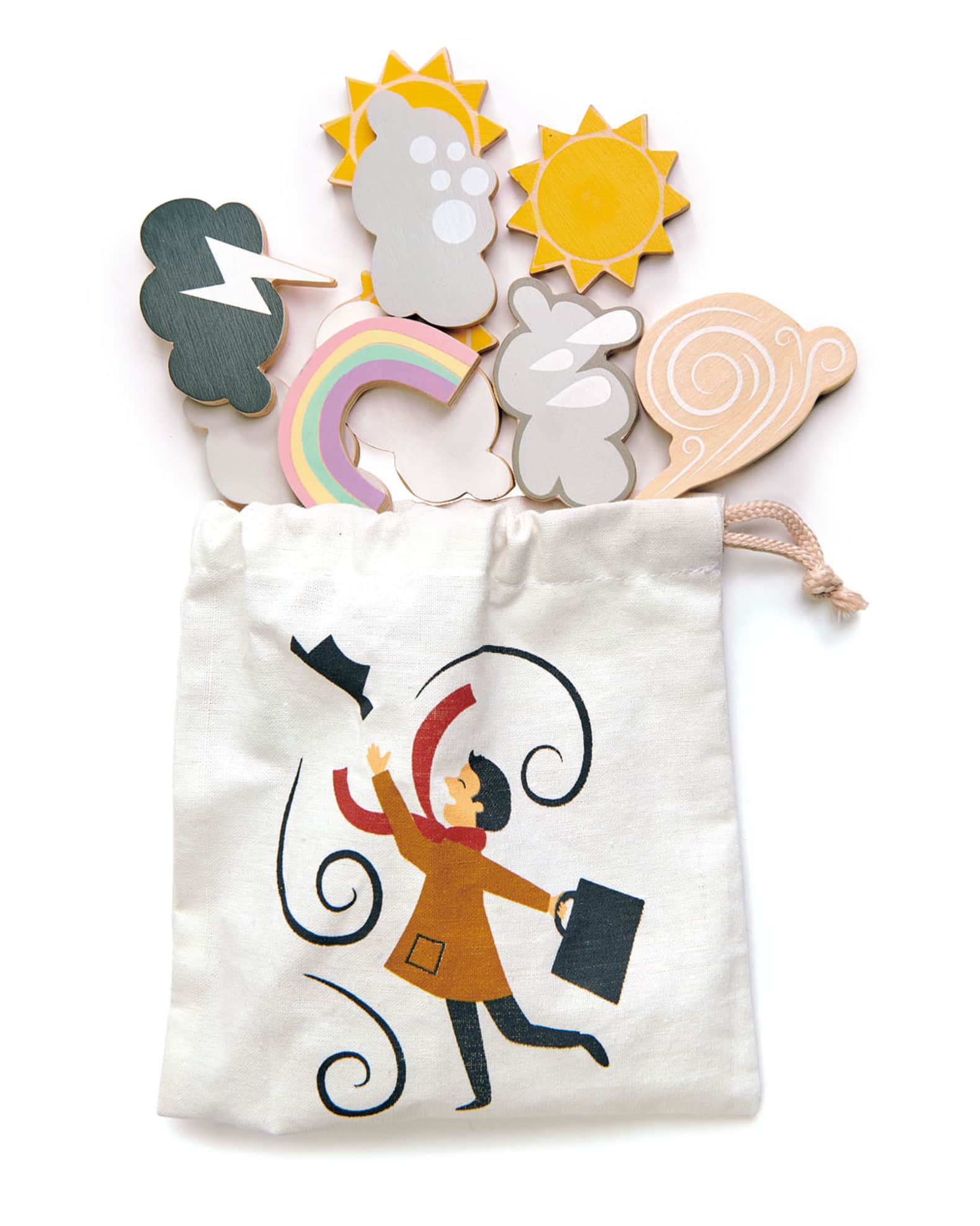 Tender Leaf Toys Weather Watch Wooden Toy Set | Neiman Marcus