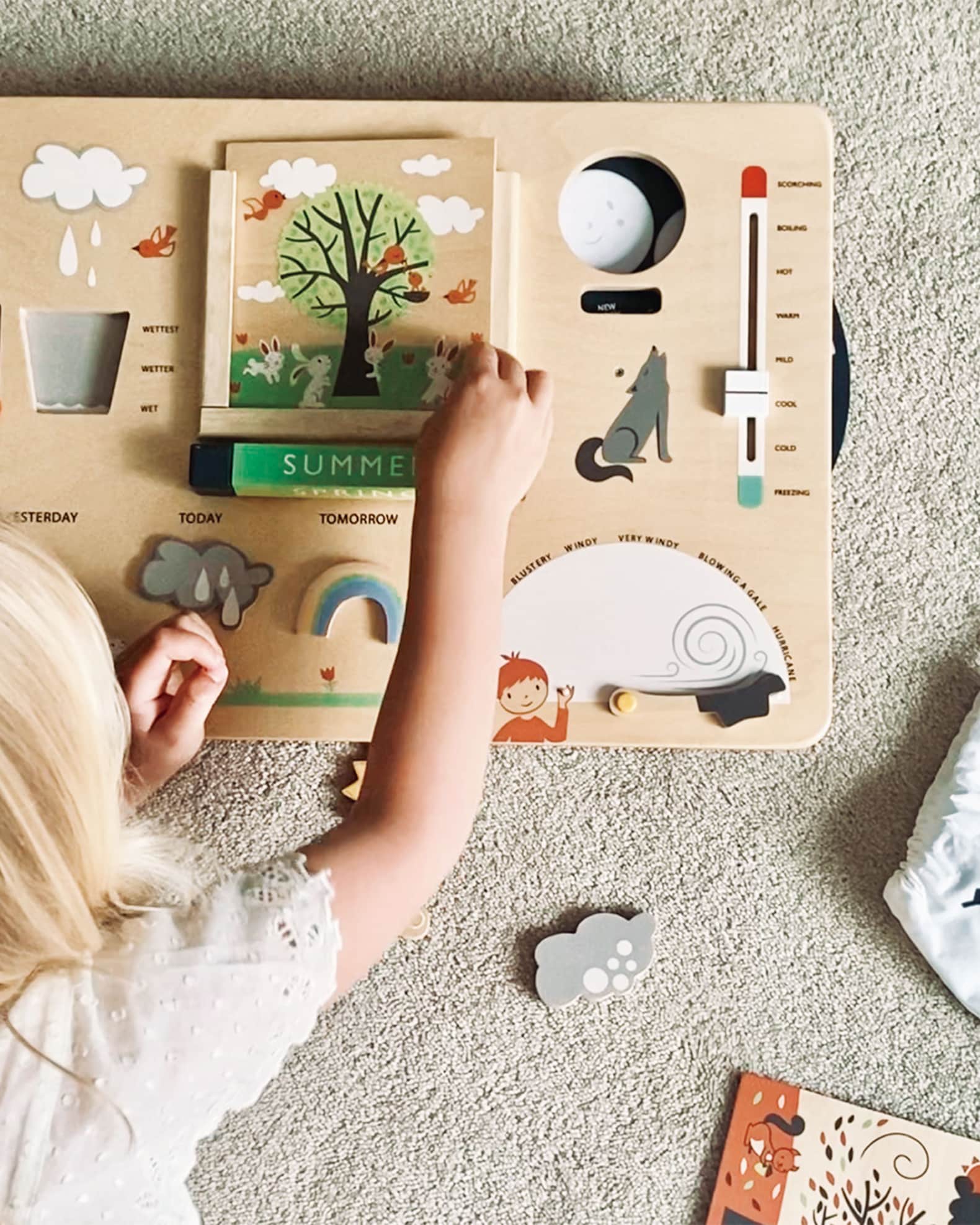 Tender Leaf Toys Weather Watch Wooden Toy Set | Neiman Marcus