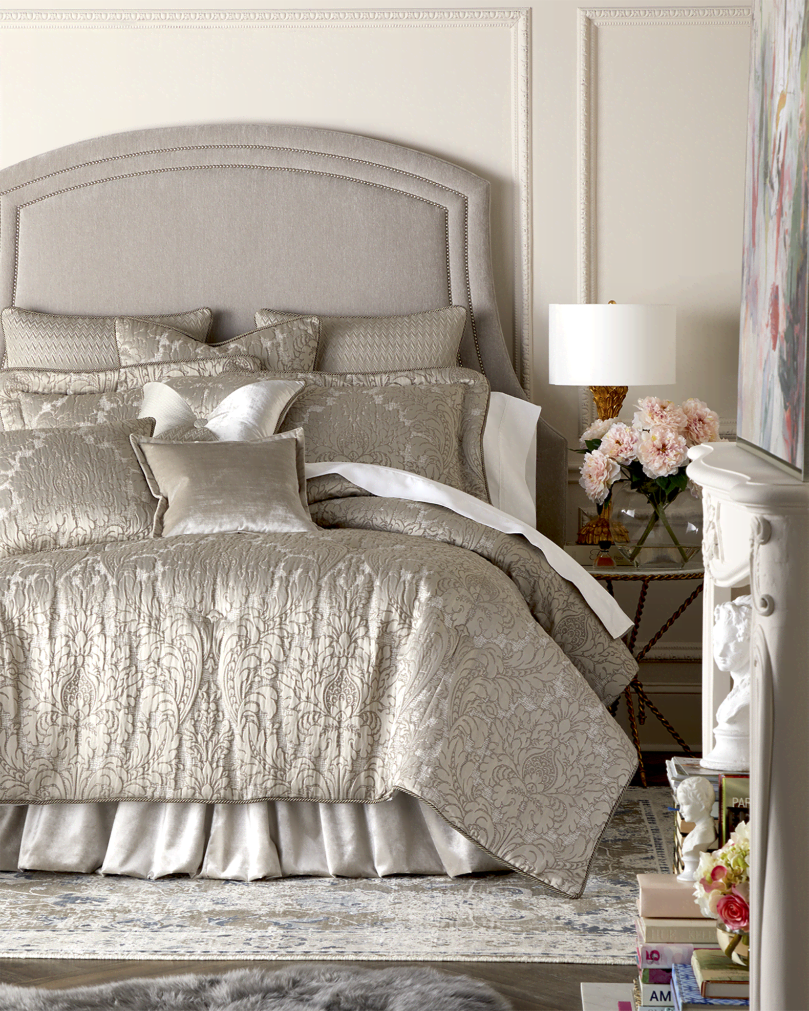 Austin Horn Collection Symphony 3-Piece Comforter Set, Queen | Neiman ...