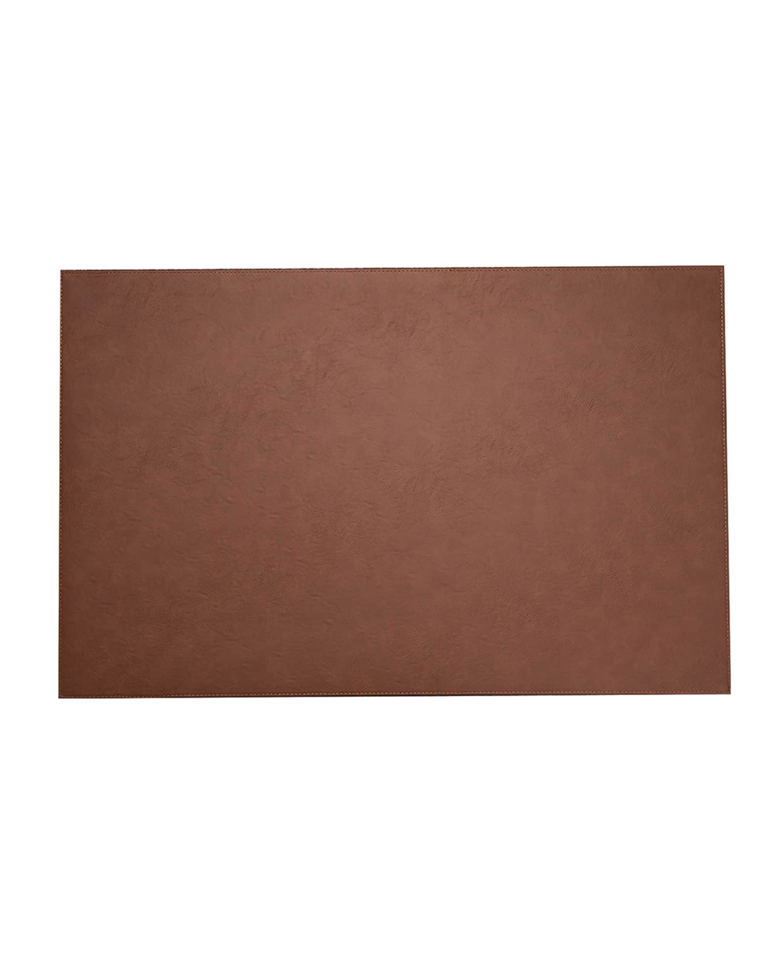 Bey-Berk Dion Leather Desk Pad, Brown | Neiman Marcus