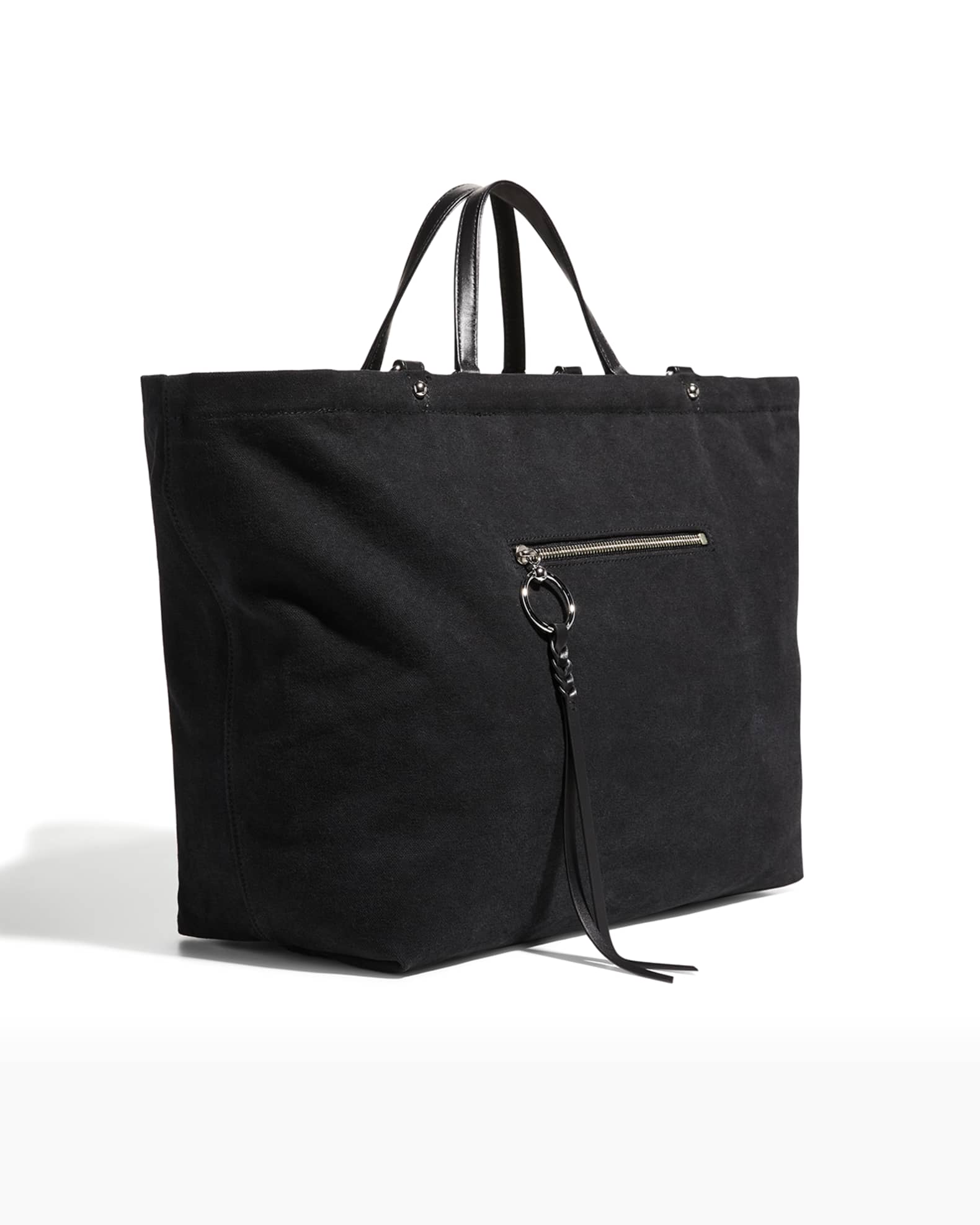 Rebecca Minkoff Sienna Studded Peace Sign Tote Bag | Neiman Marcus