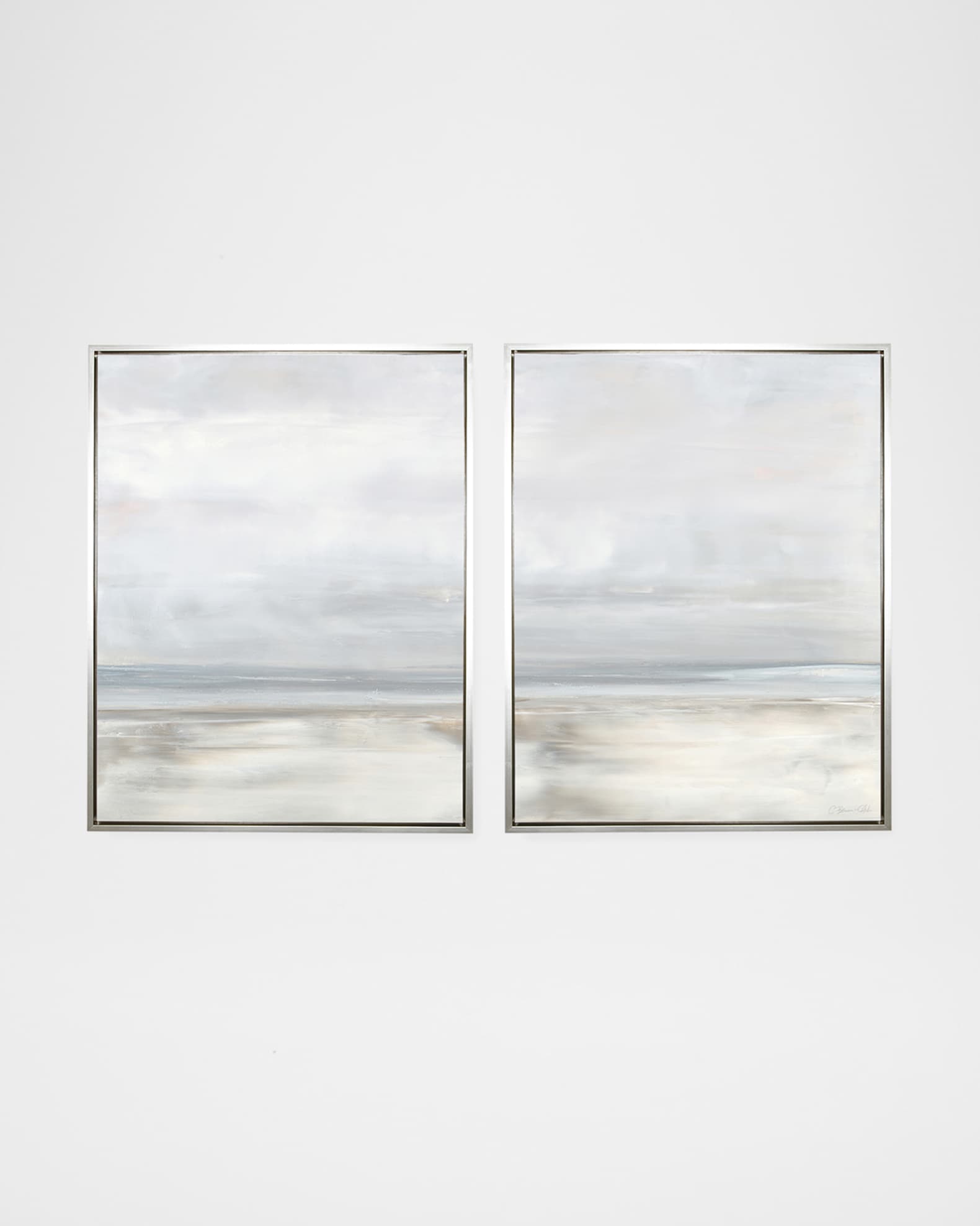 Benson-Cobb Studios Simpatico 45X60 Set Of 2 Vertical Canvas Giclees In ...