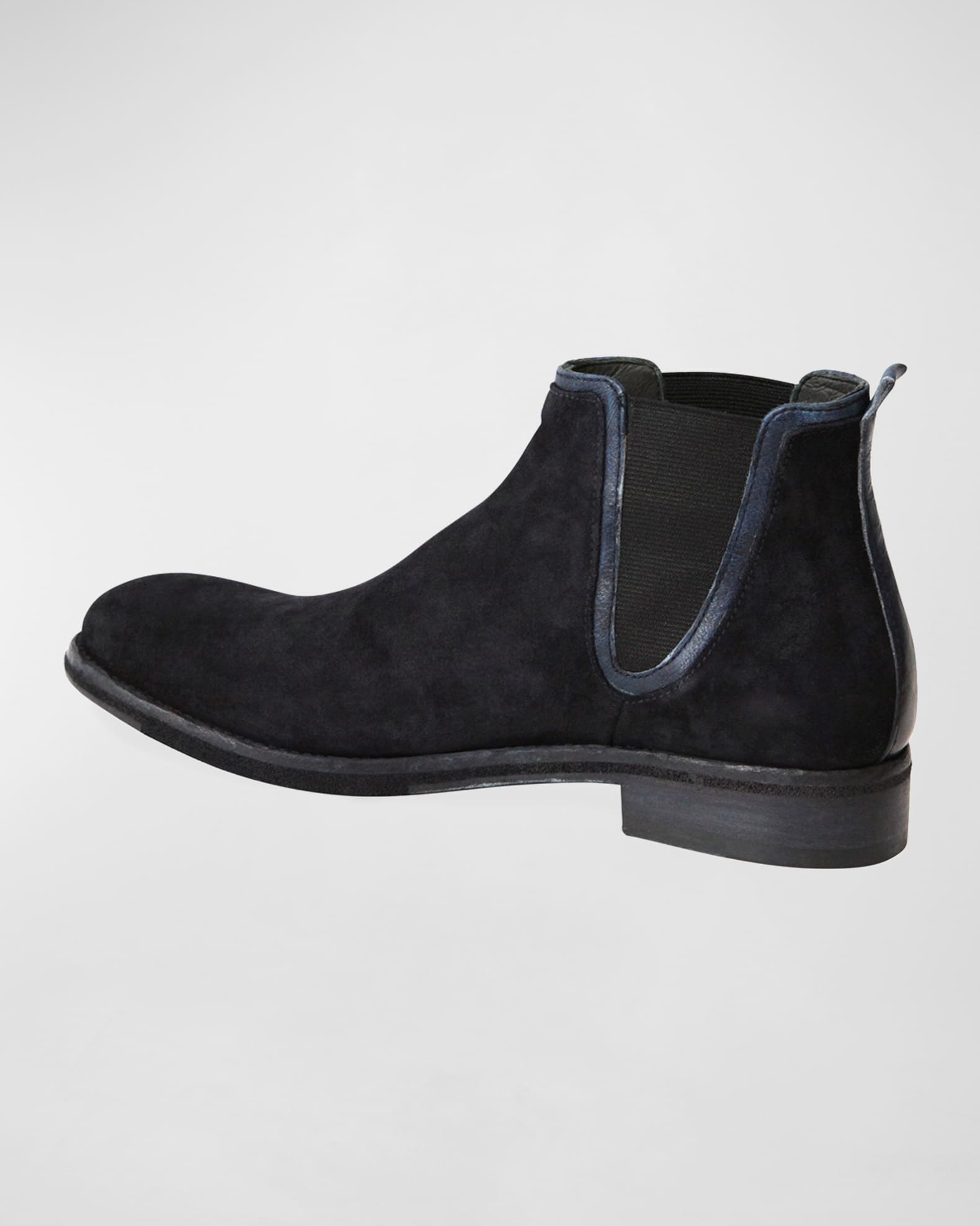 Jo Ghost Men's Natural Suede & Leather Chelsea Boot | Neiman Marcus