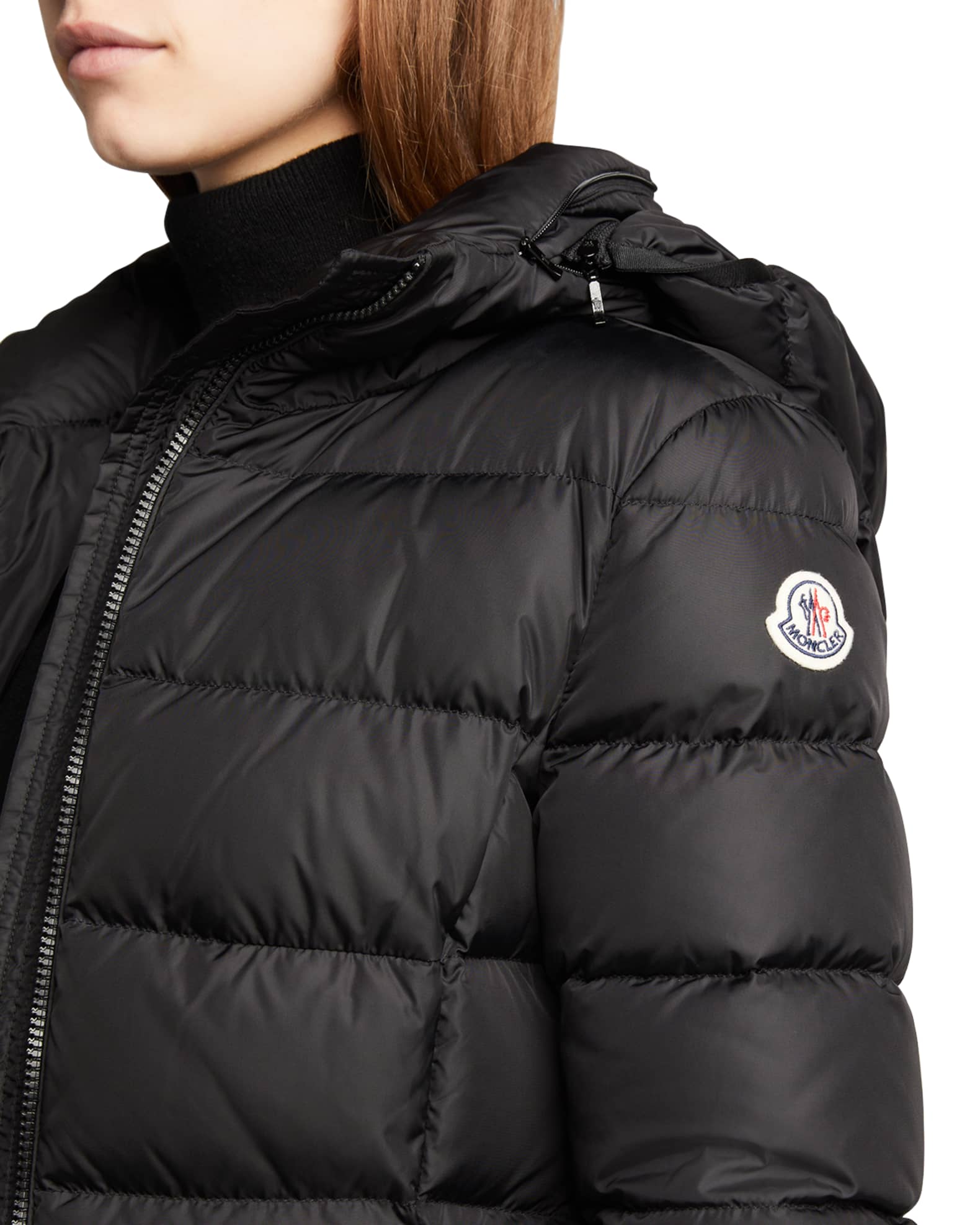 Moncler Gie Long Puffer Jacket | Neiman Marcus