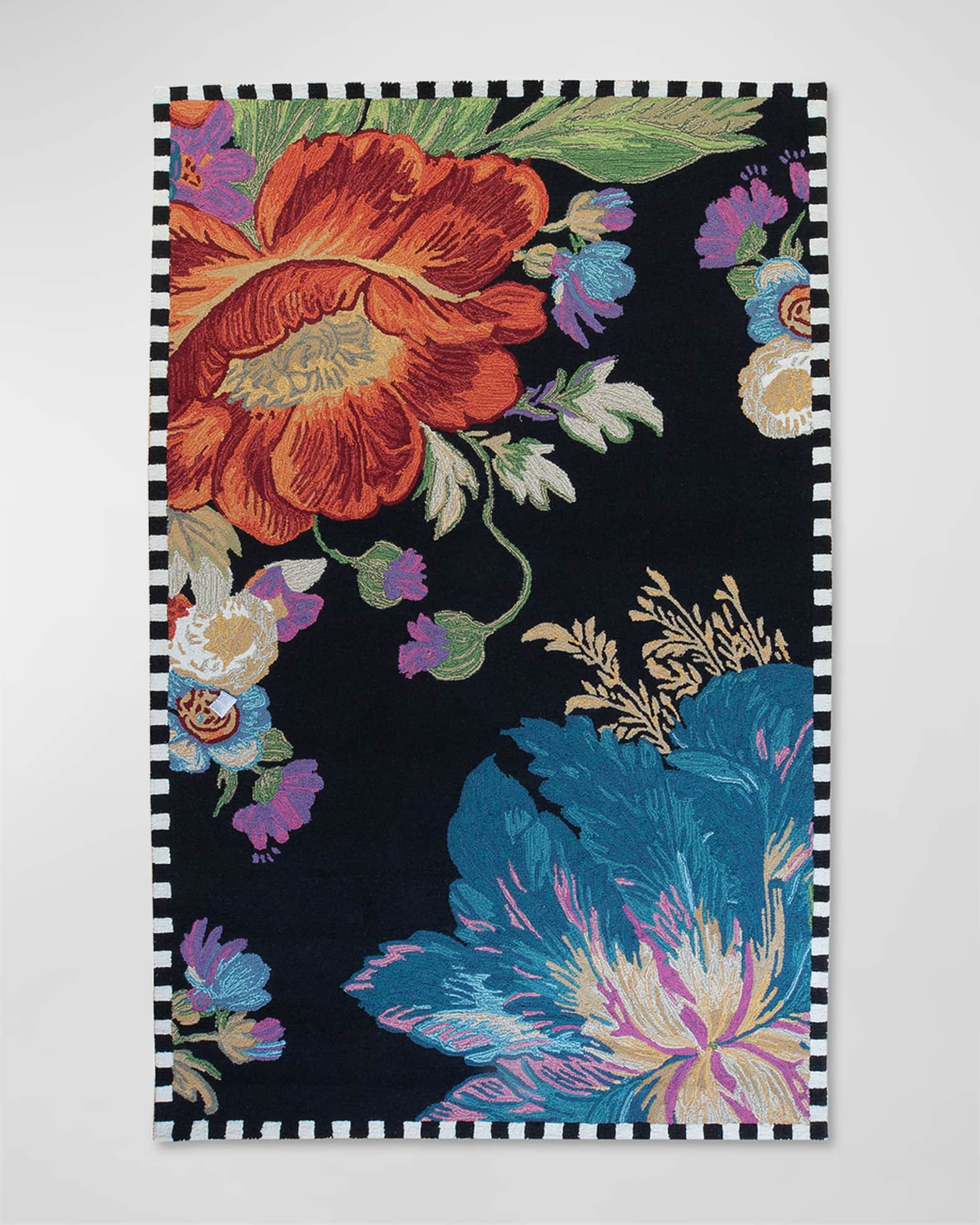 Flower Market Reflections Rug | Neiman Marcus