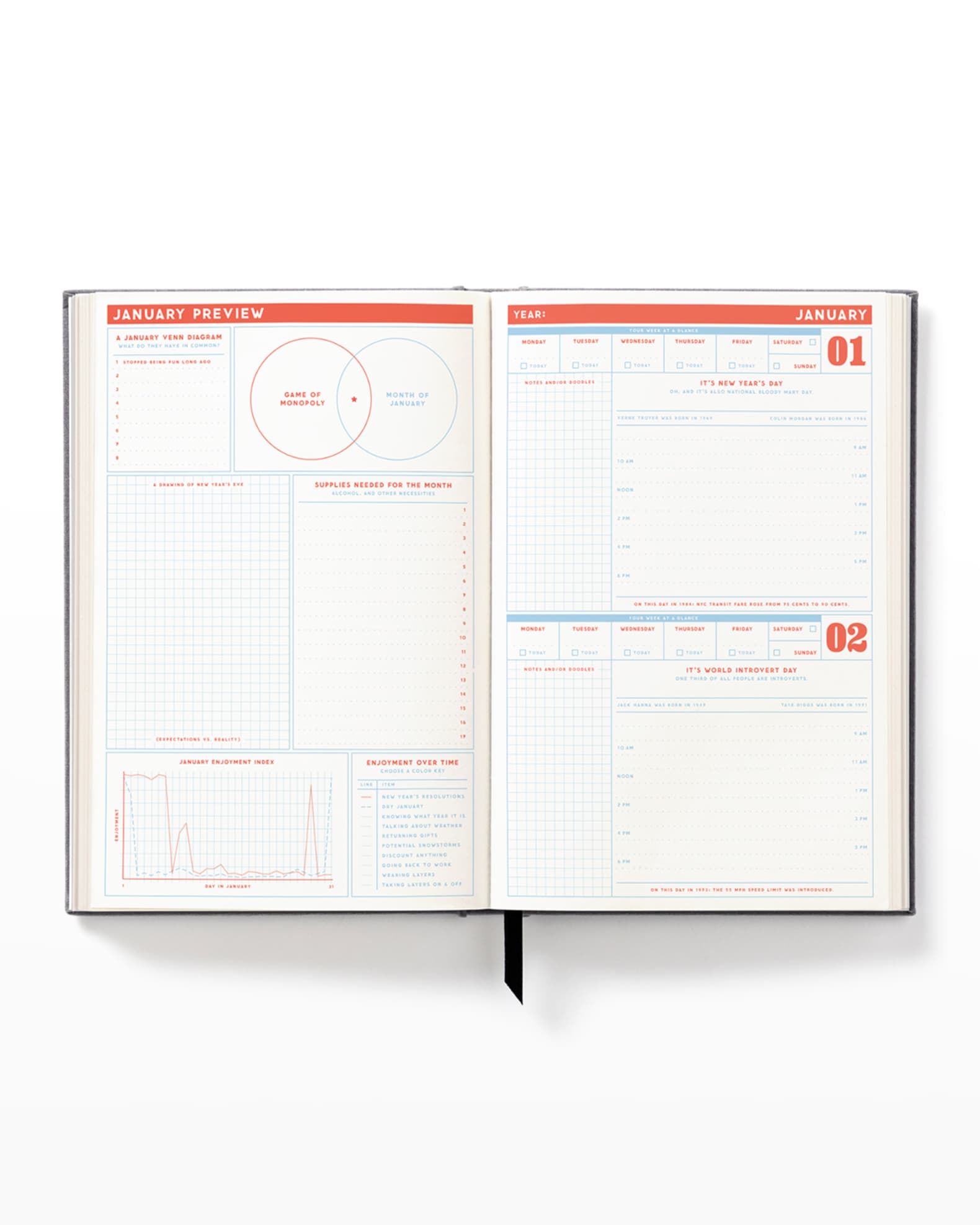 Brass Monkey Professional Procrastinator Pen & Planner Set | Neiman Marcus