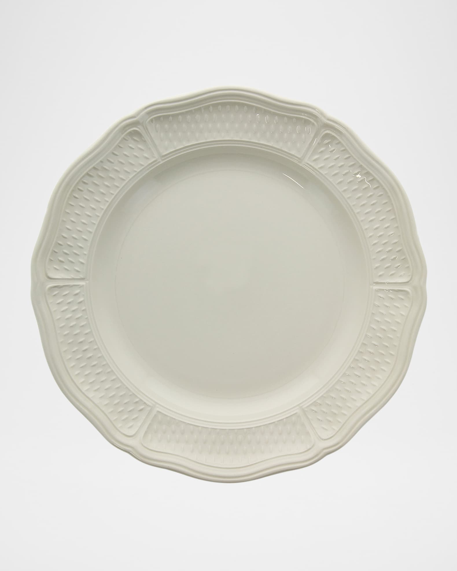 Gien Pont Aux Choux White Dinner Plate | Neiman Marcus