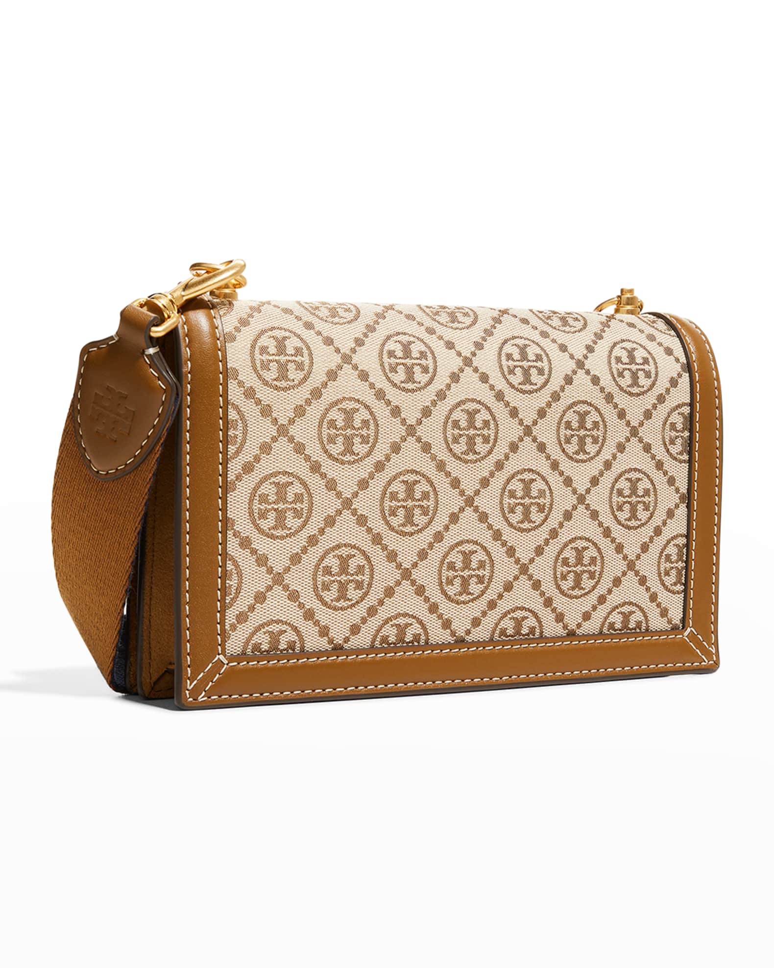 Tory Burch T Monogram Jacquard Mini Crossbody Bag | Neiman Marcus