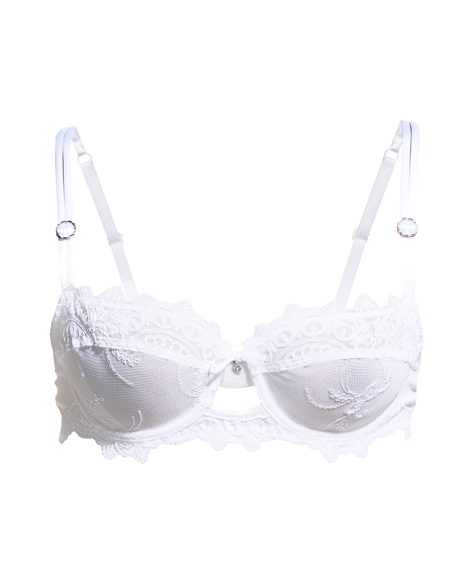 Lise Charmel Guipure Orfevre Lace Demi Bra | Neiman Marcus