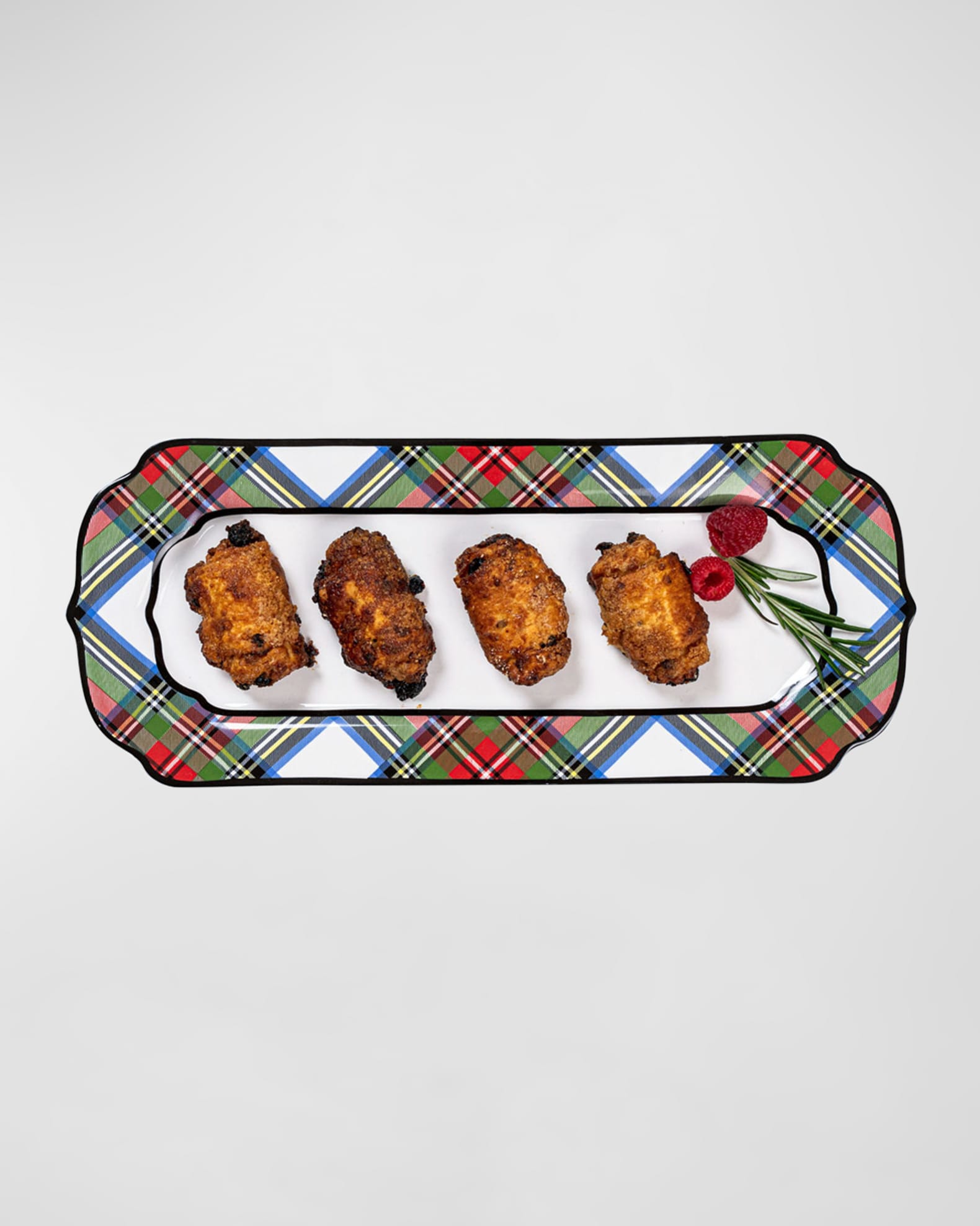 Juliska Stewart Tartan Hostess Tray | Neiman Marcus