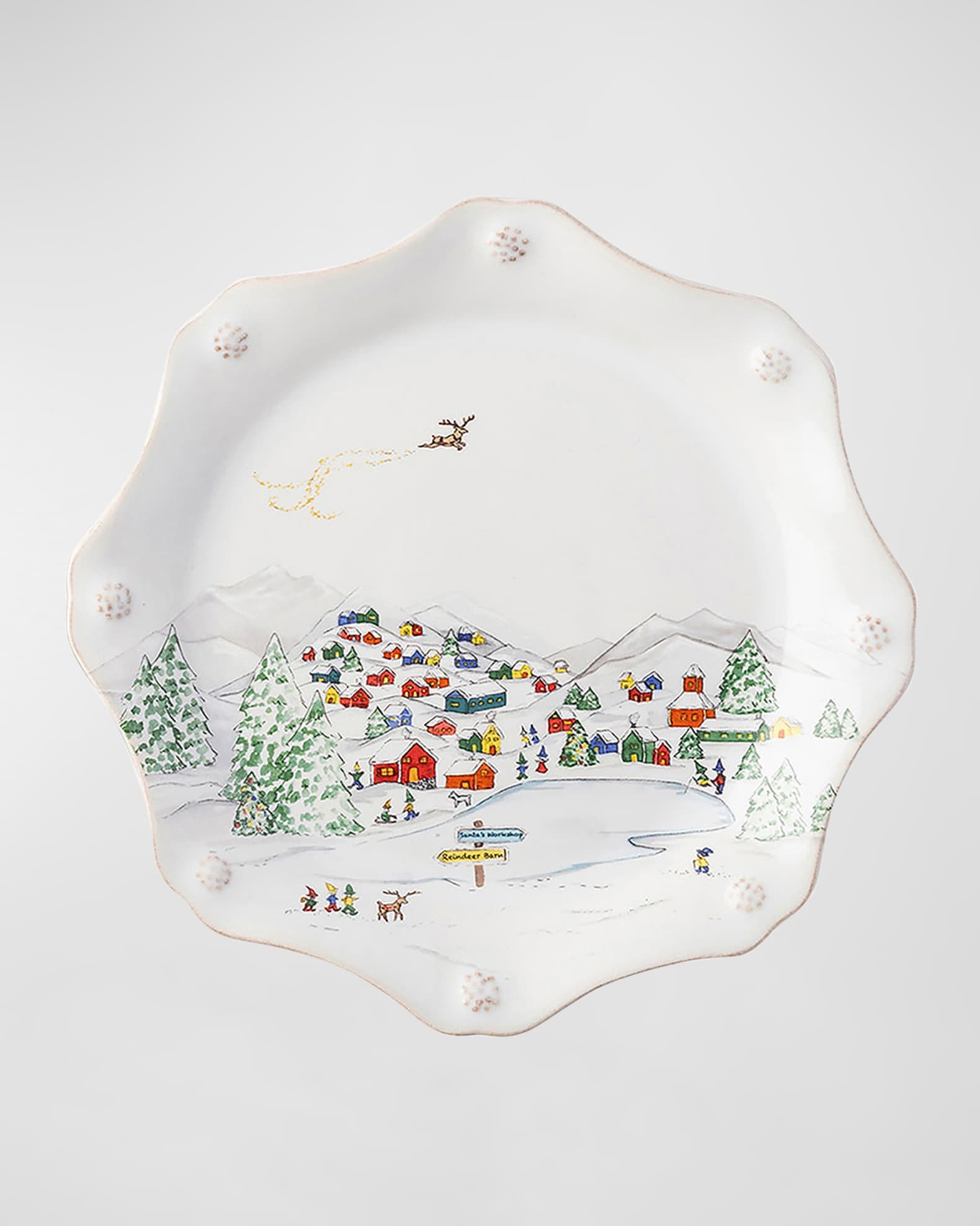 Juliska Berry & Thread North Pole 16-Piece Dinnerware Set | Neiman Marcus