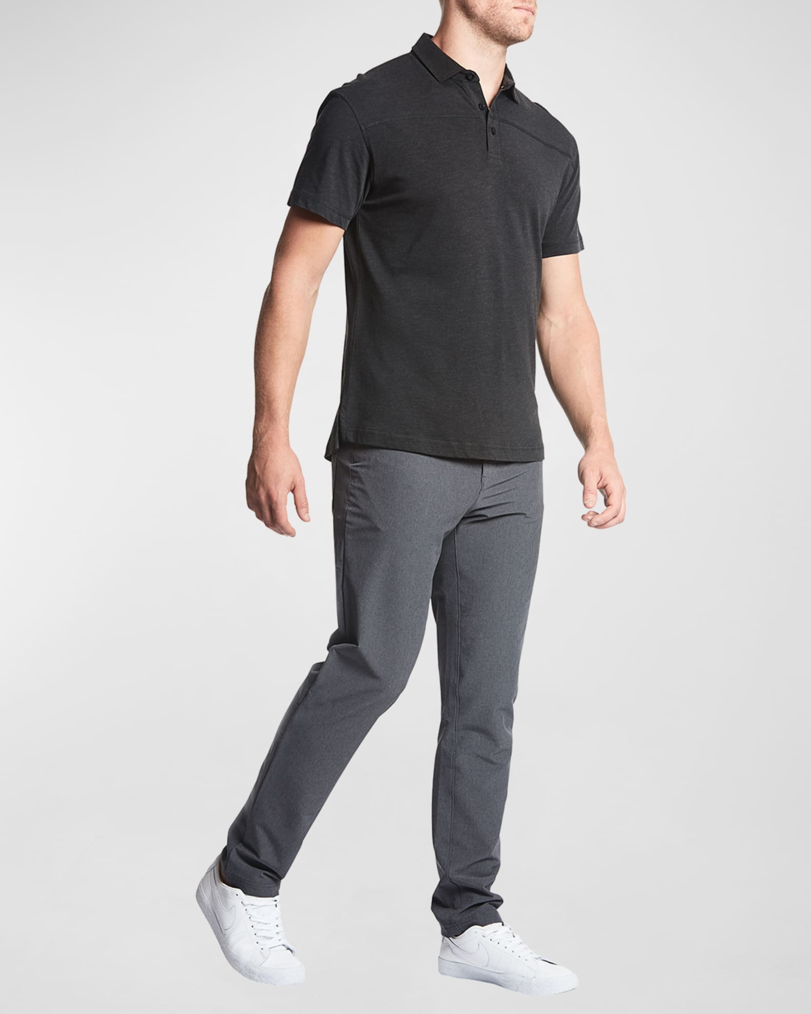 Public Rec Men's Workday Slim-Fit Tech Pants | Neiman Marcus
